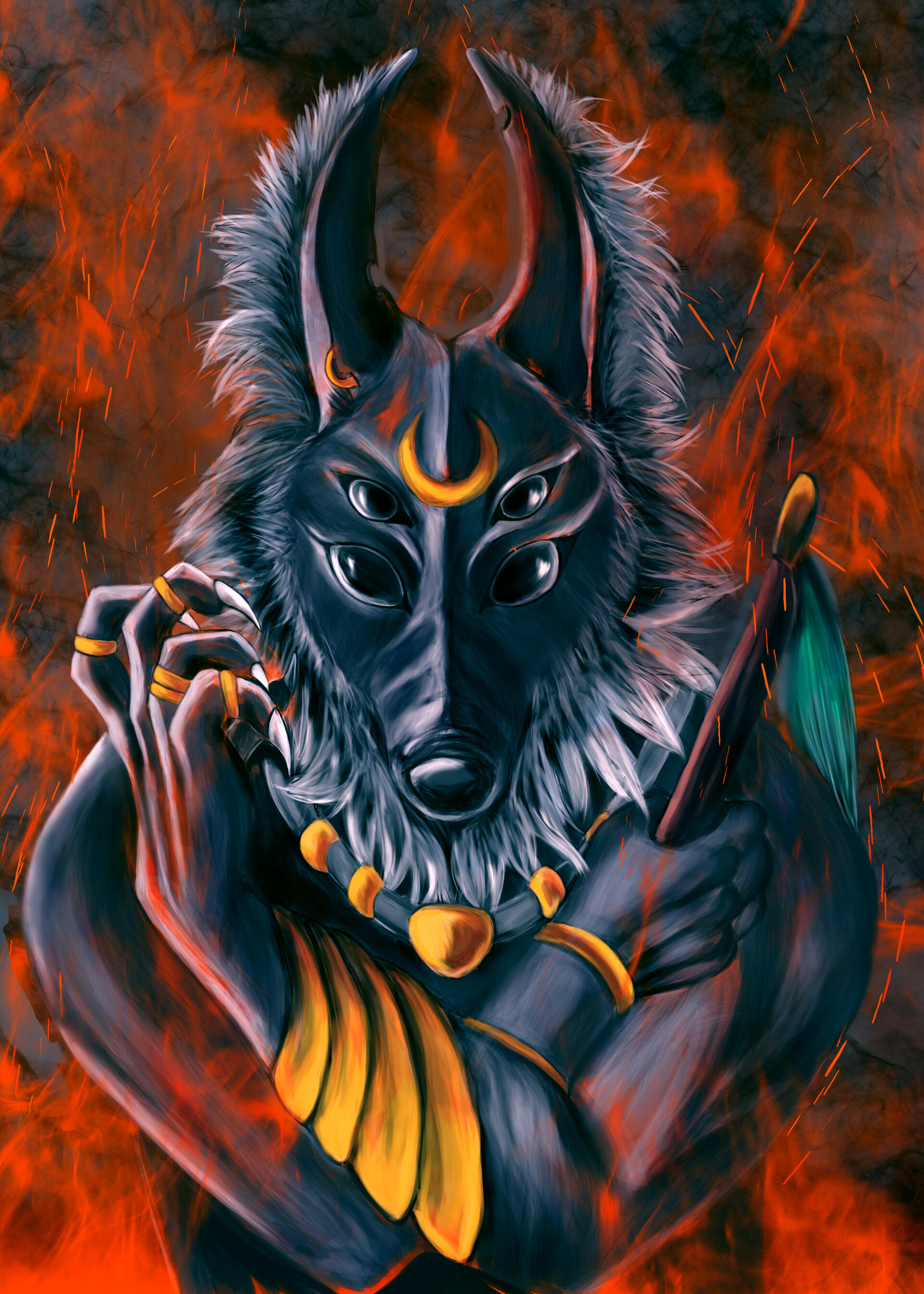 ArtStation - Demon dog