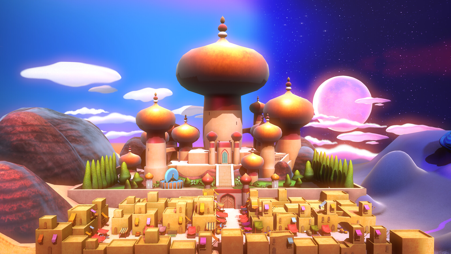 ArtStation - Aladdin - Disney Story Realms