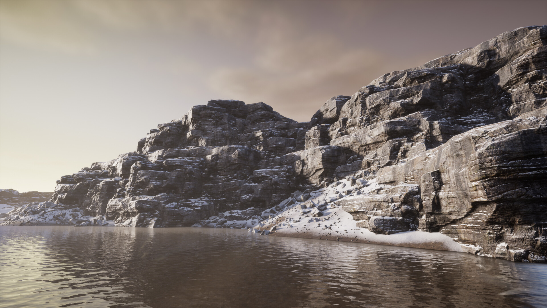 ArtStation - Game Ready Cliff Asset