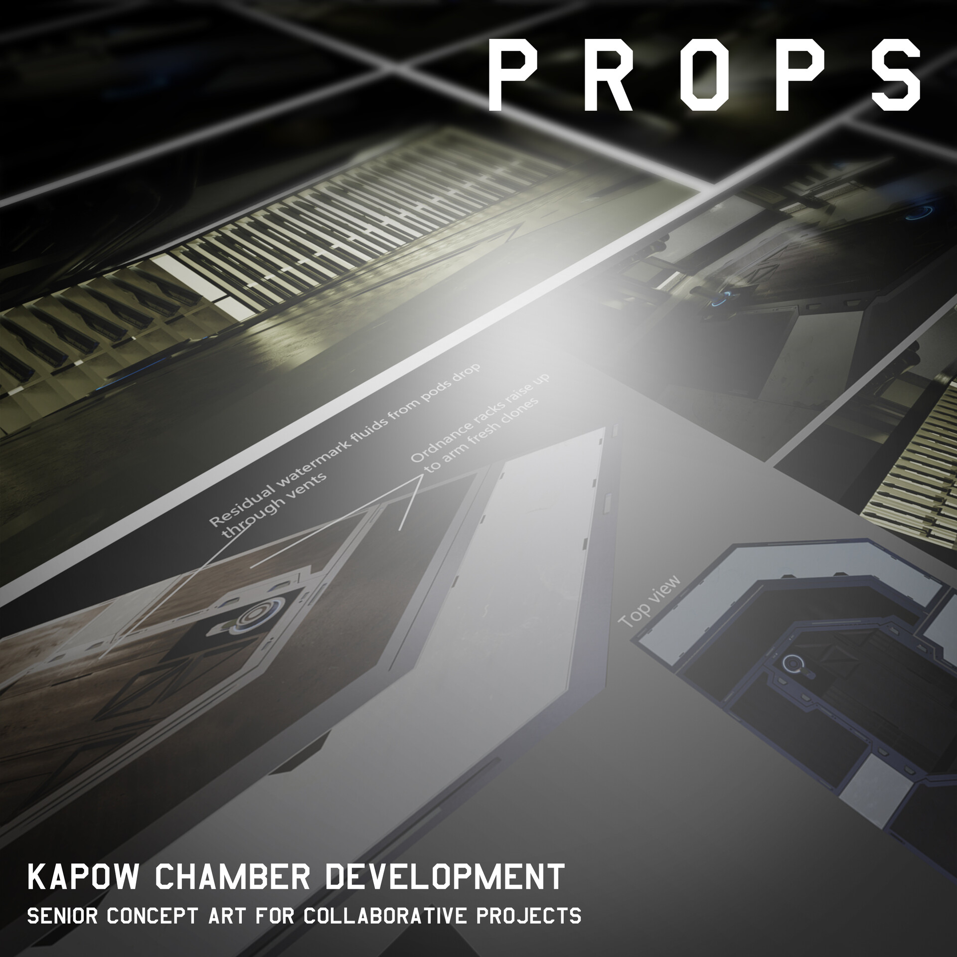 ArtStation - COLLAB PROJECT - PROPS