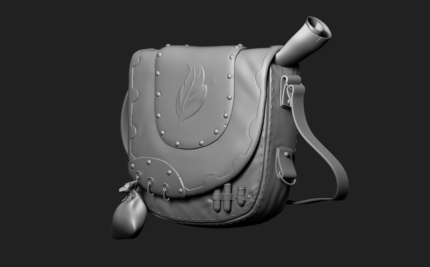ArtStation - stylize bag WIP