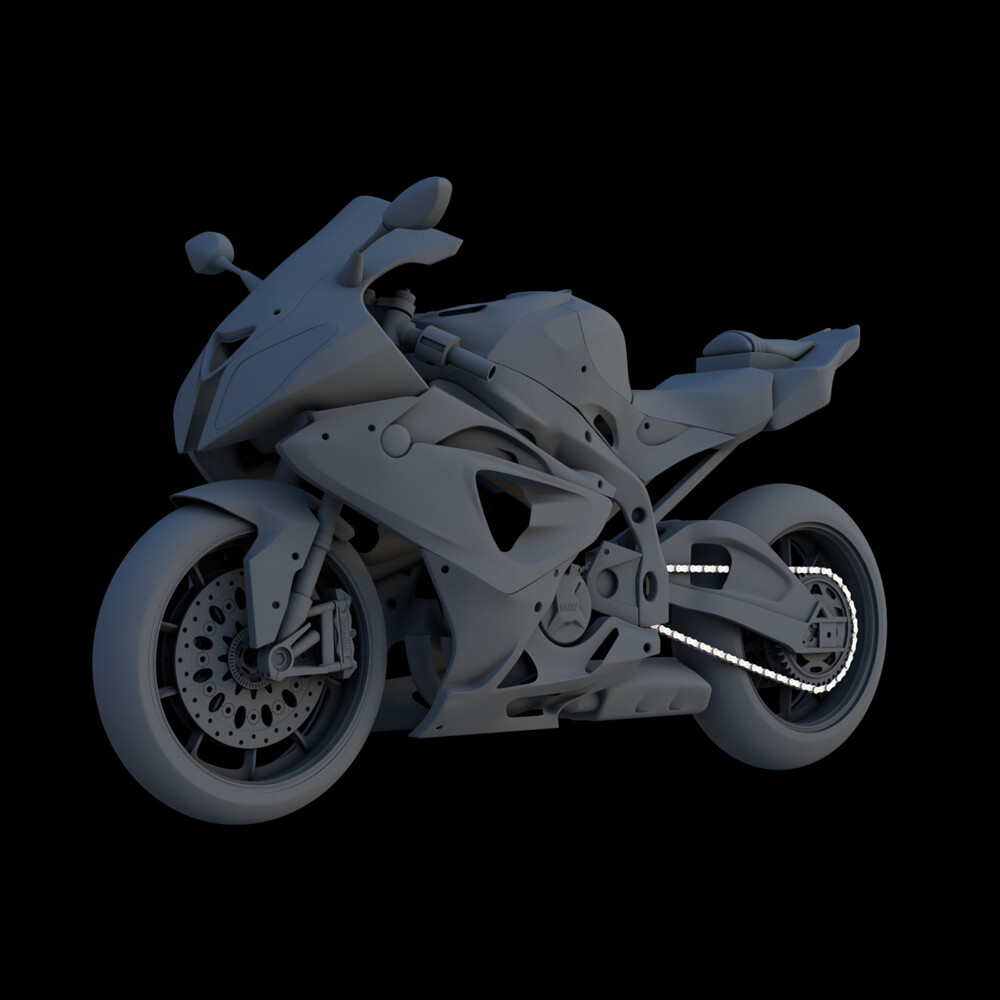 ArtStation - BMW S1K RR