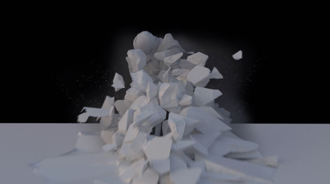 ArtStation - Ground Breaking Impact | HoudiniFX