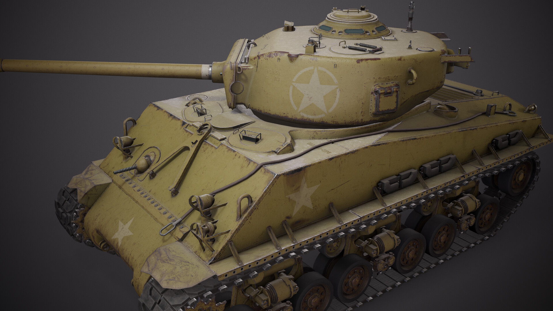 ArtStation - M4A3 (76) W