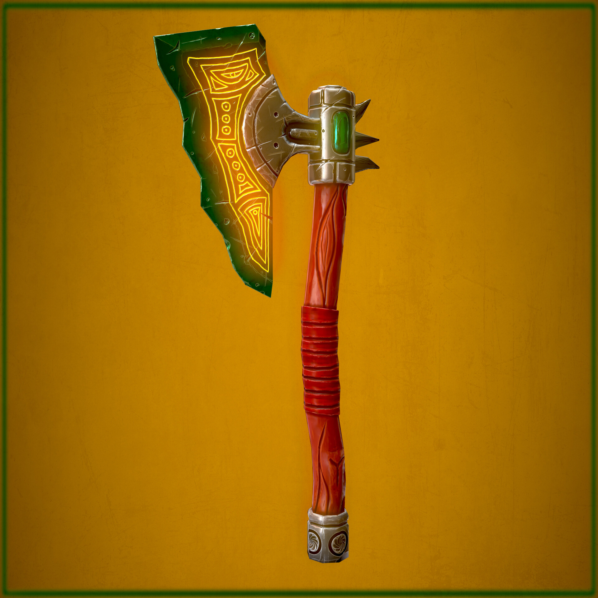 ArtStation - Stylized axe