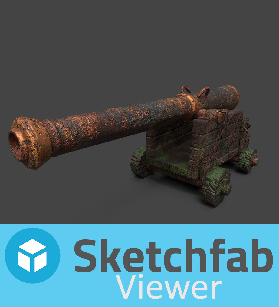 ArtStation - Cannon Model