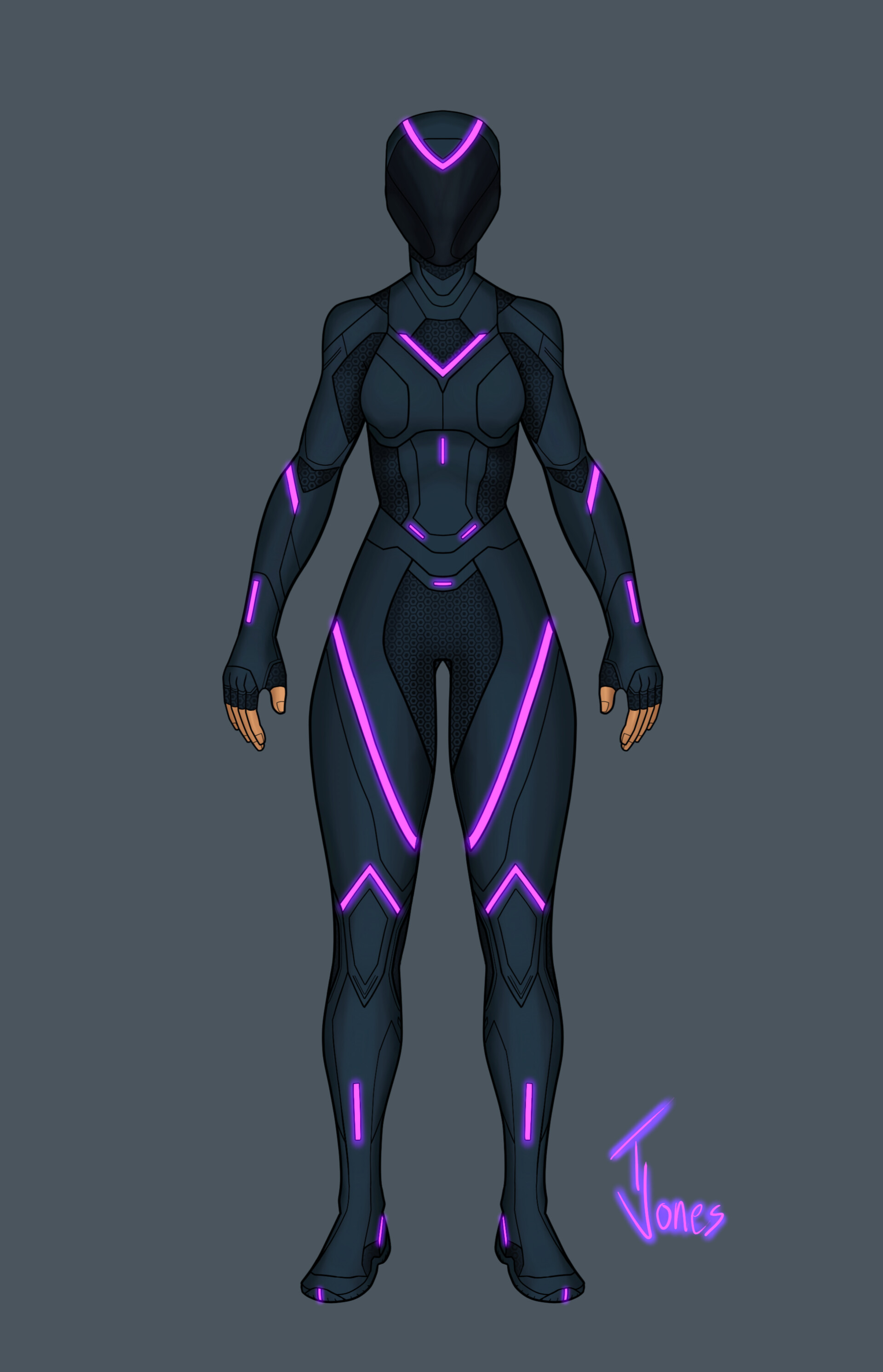 ArtStation - Purple Tron program