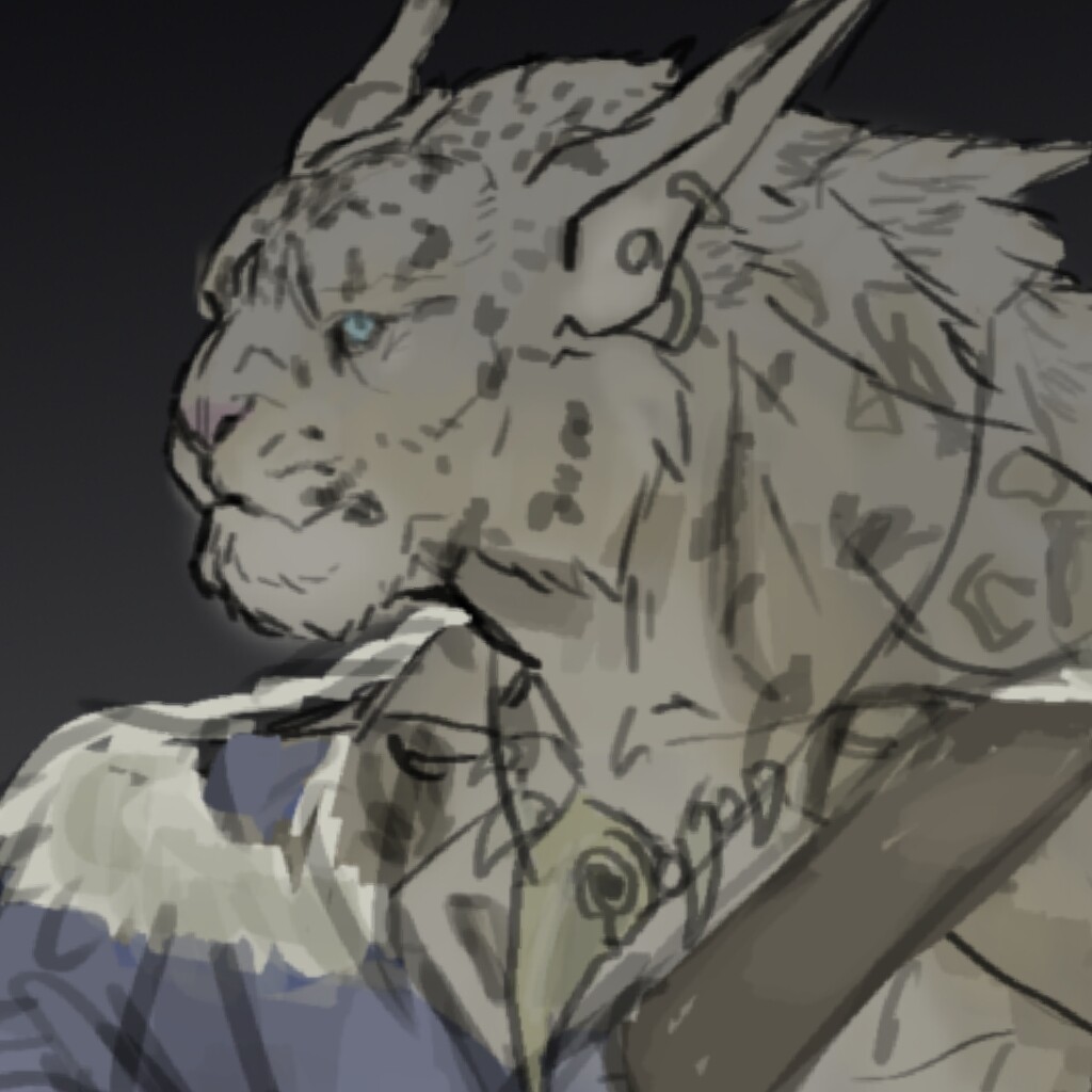 ArtStation - Snow leopard character concept 2021
