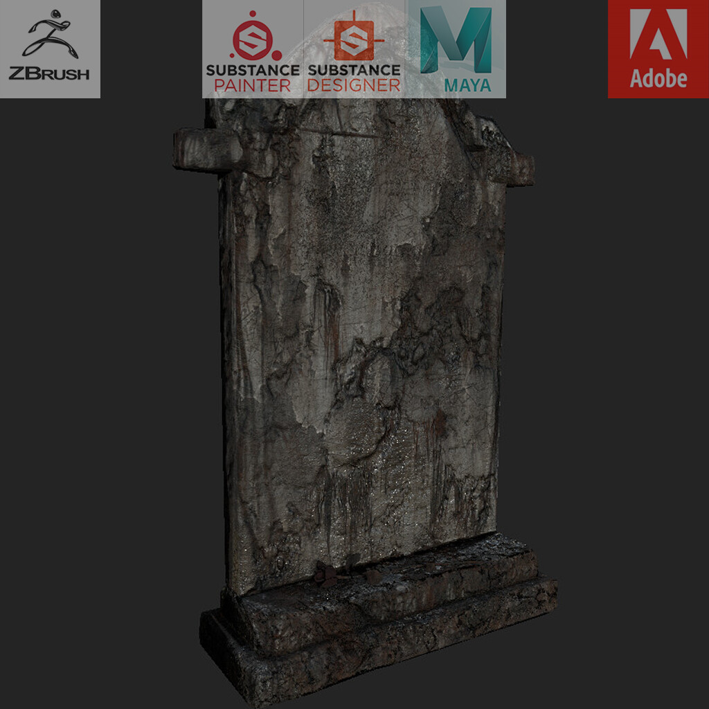 ArtStation - Grave_Stone