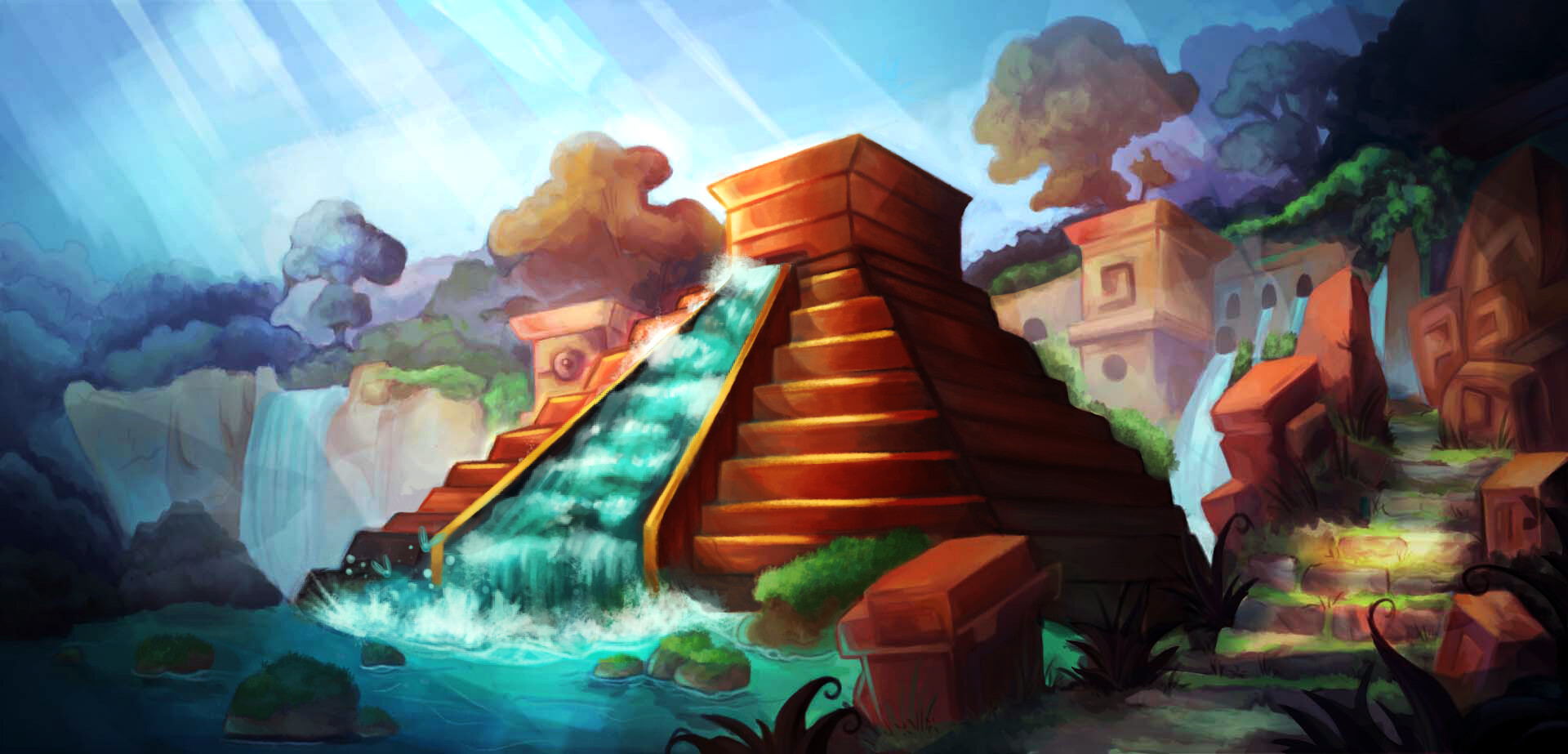 ArtStation - Aztec Temple