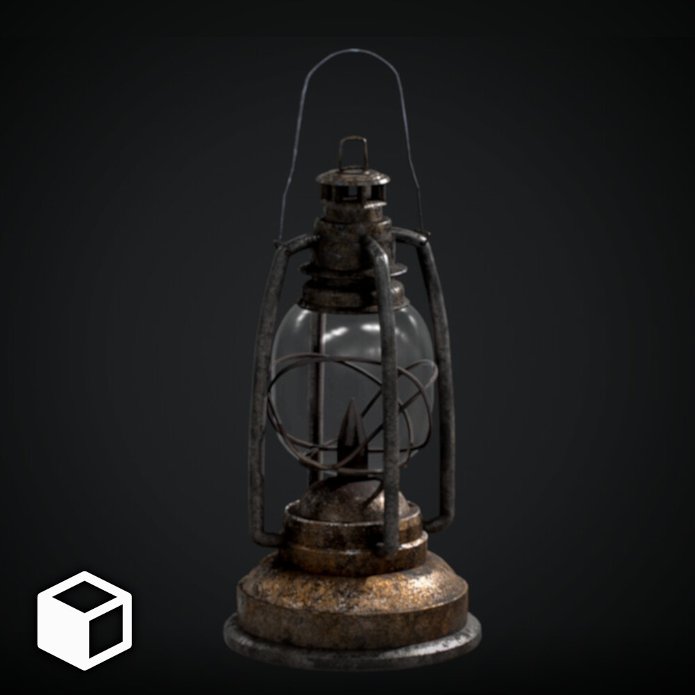 ArtStation - 48H Challenge Prop - Lamp