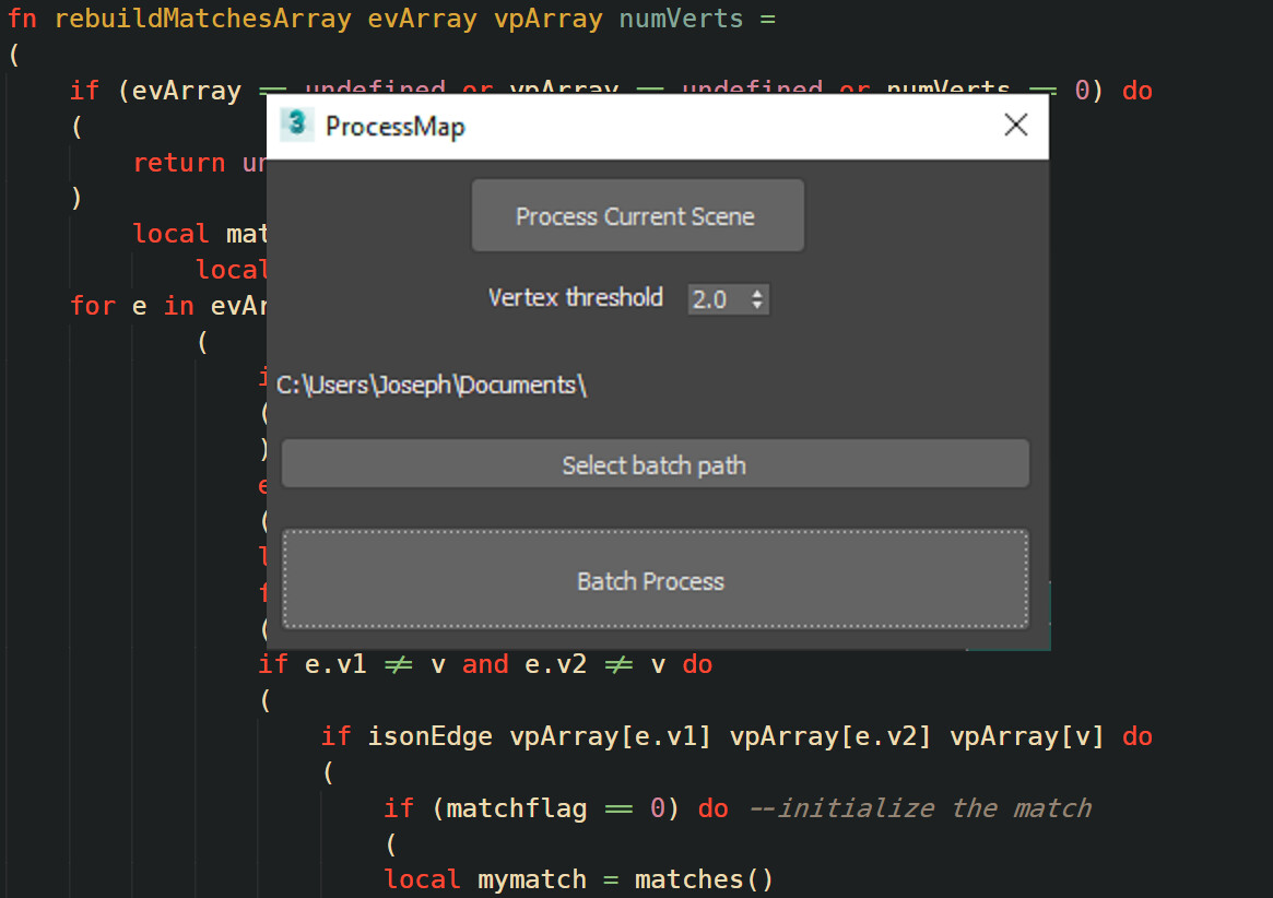 ArtStation - MaxScript -- Split Mesh processor