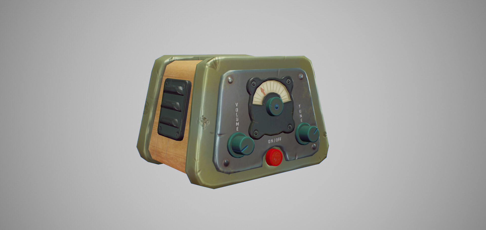 ArtStation - Radio Prop