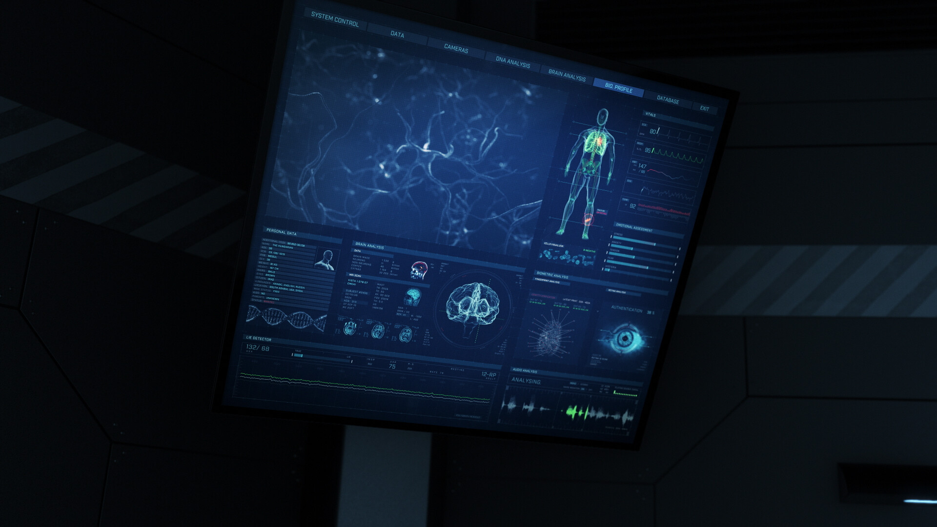 ArtStation - Armed Response - Screen graphics | 2016