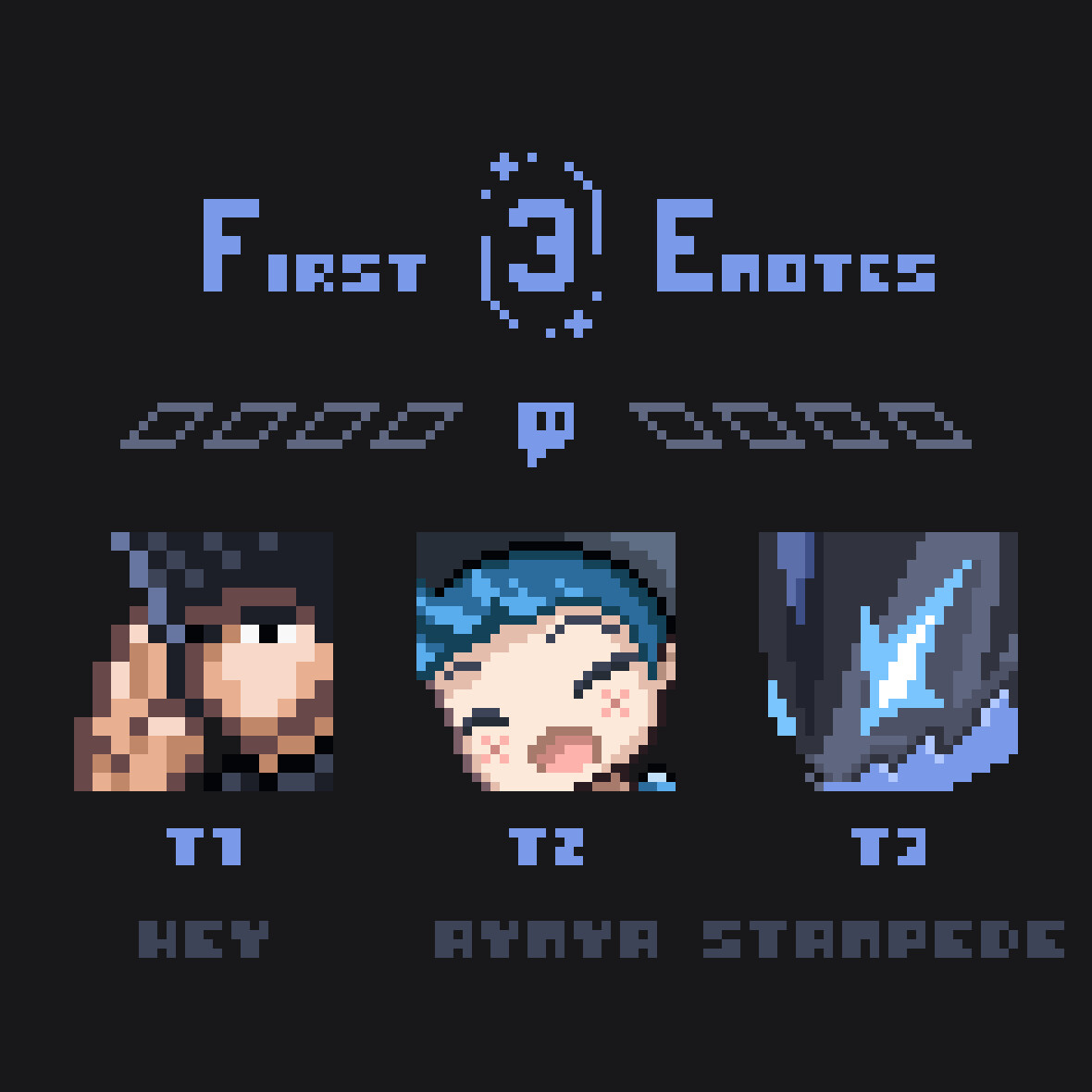 ArtStation - Own Twitch Emotes | Pixelart Sprite
