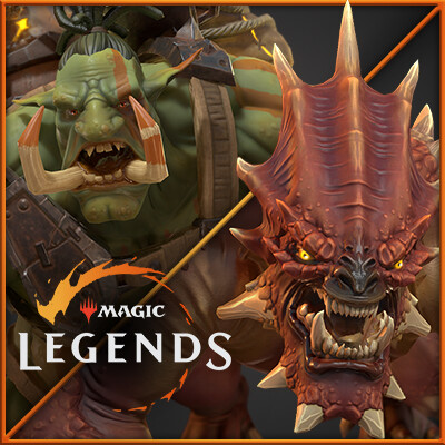 ArtStation - Magic Legends: Red Creatures