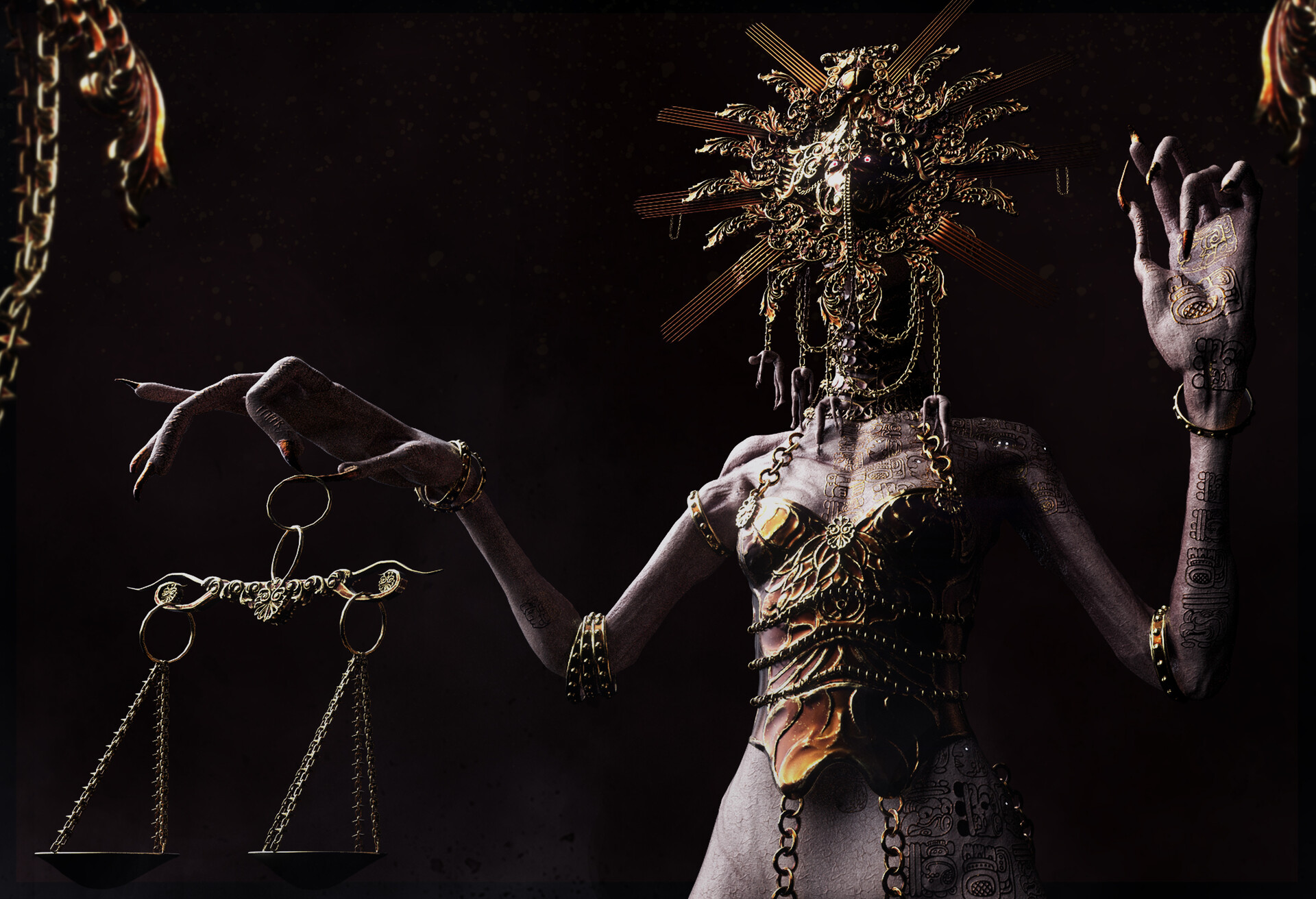 ArtStation - Sun God