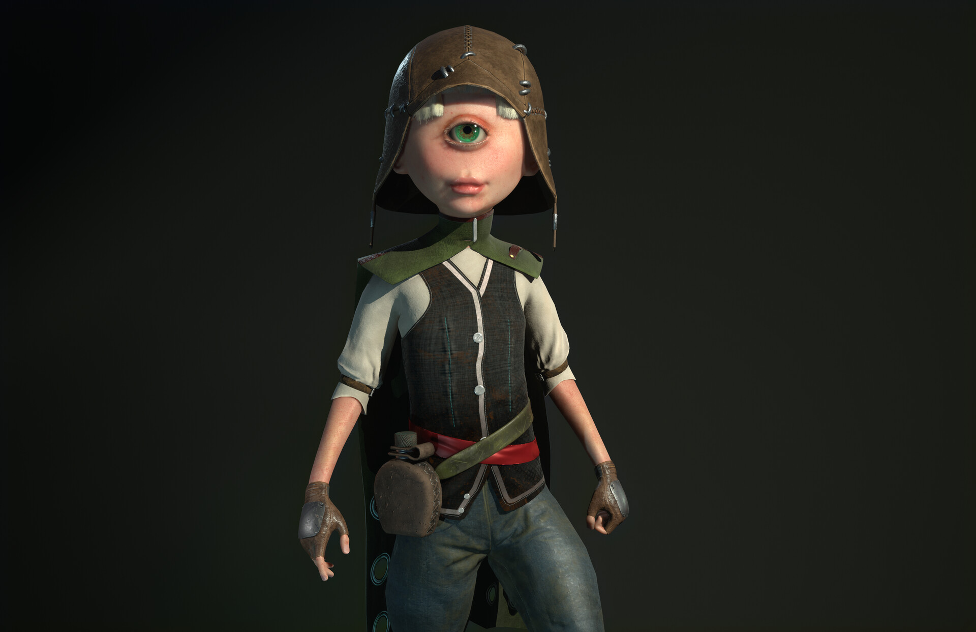 ArtStation - Cyclops Explorer - Game Ready