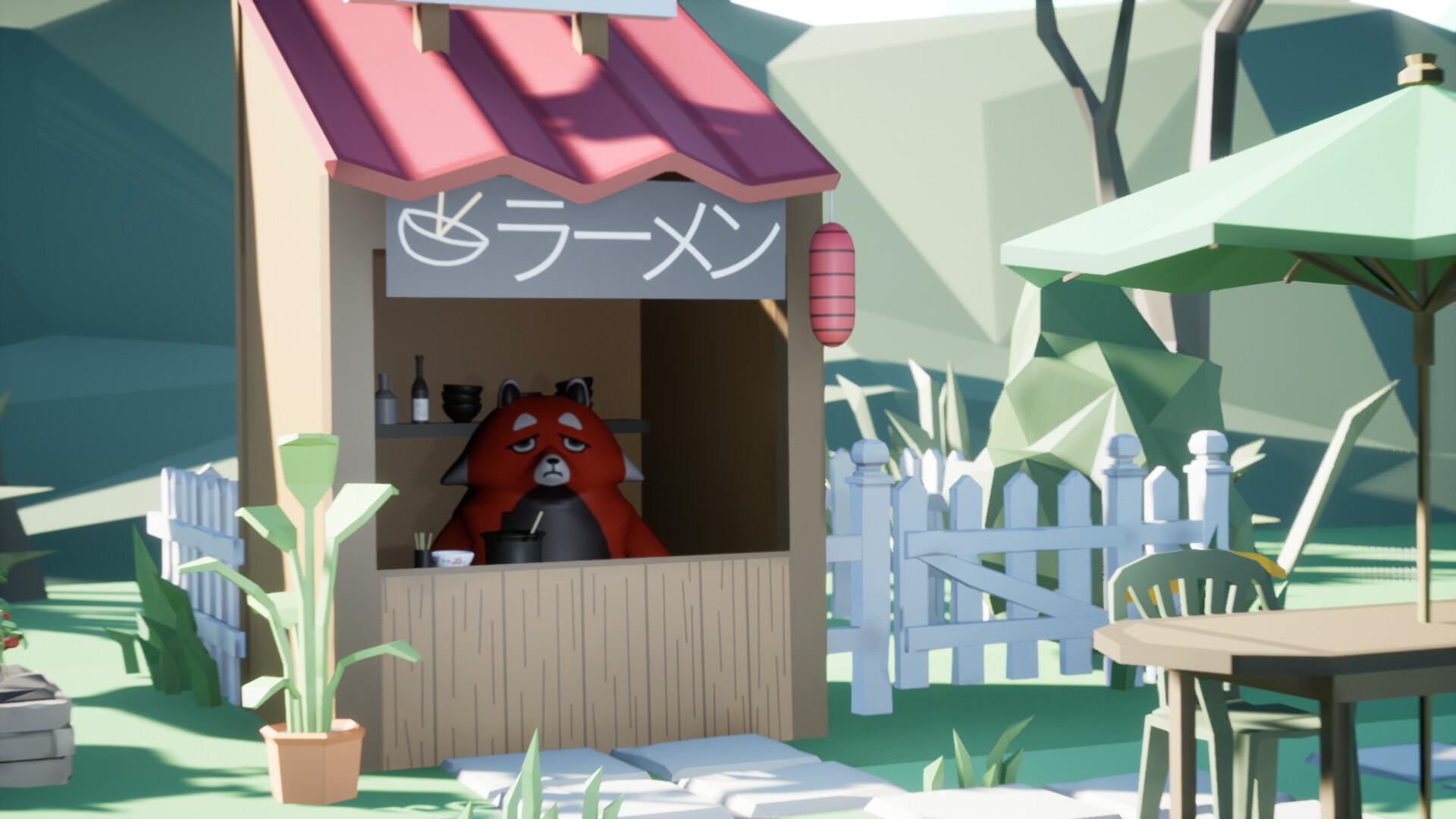 Mari Wood - Komu - The Grumpy Red Panda