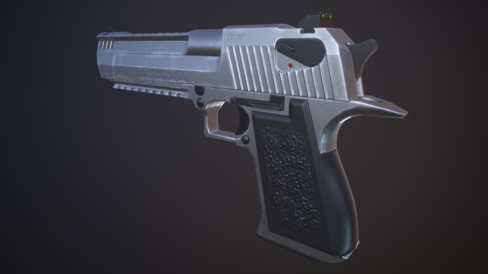ArtStation - Desert Eagle - Game Ready Model