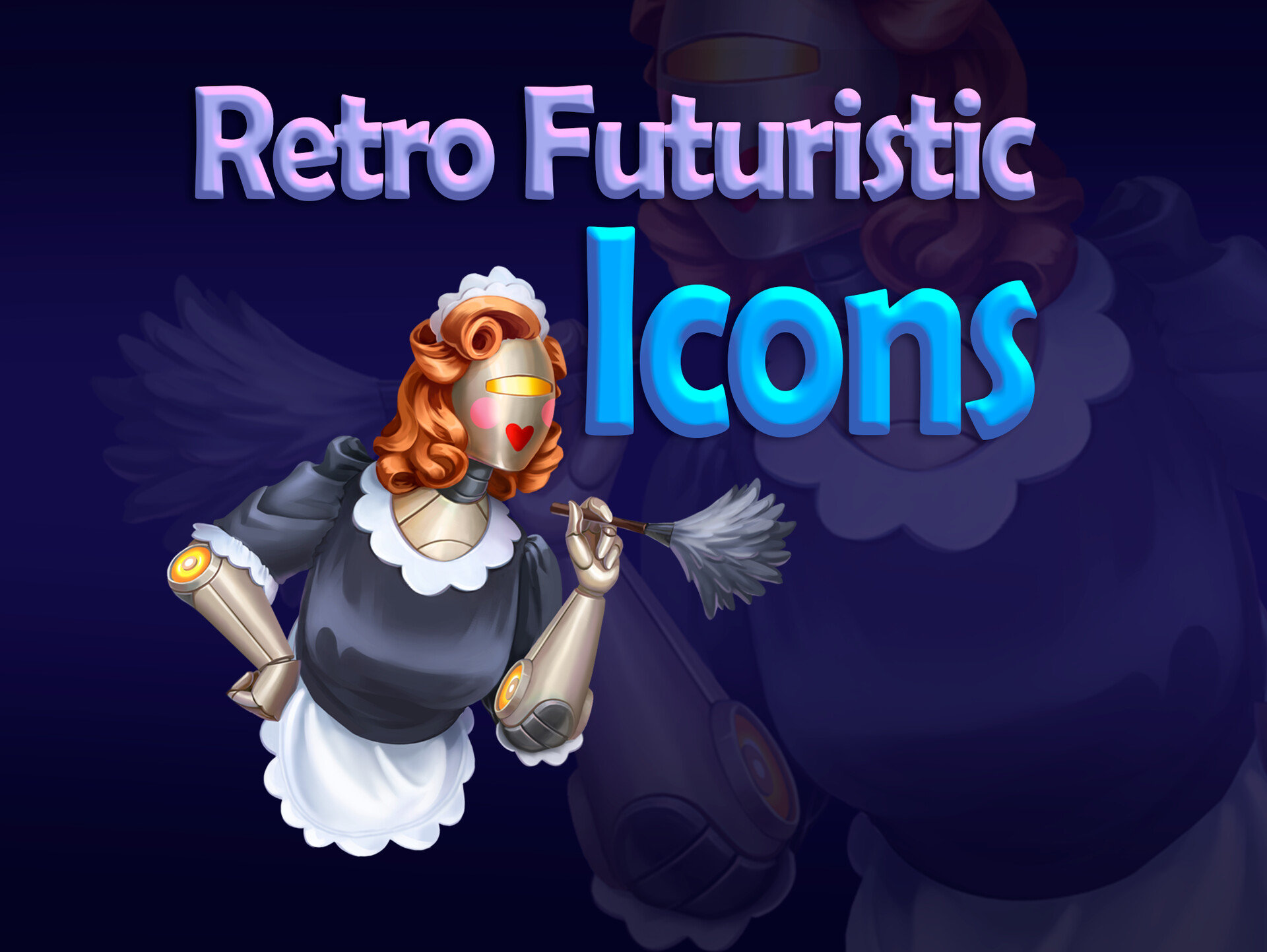 ArtStation - Retro Futuristic Icons