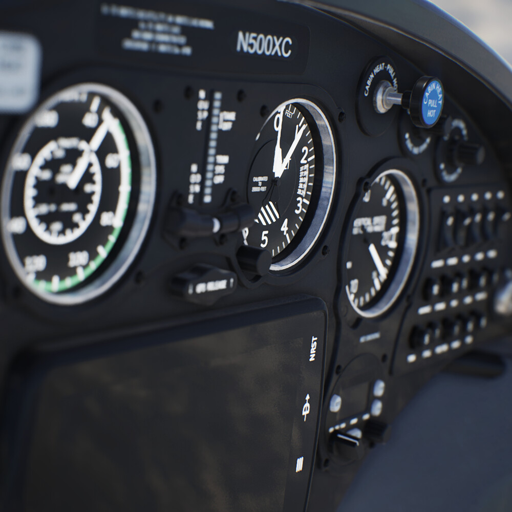 ArtStation - CubCrafters CC19-180 XCub (Interior)