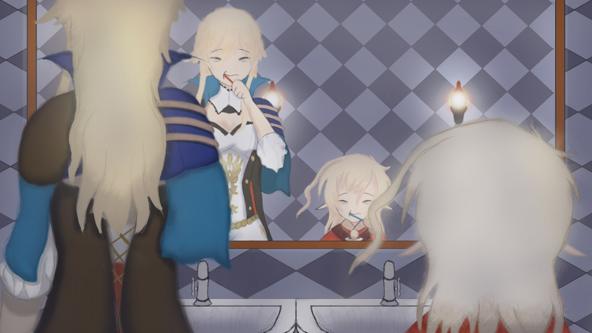 ArtStation - Jean & Klee | Genshin Impact