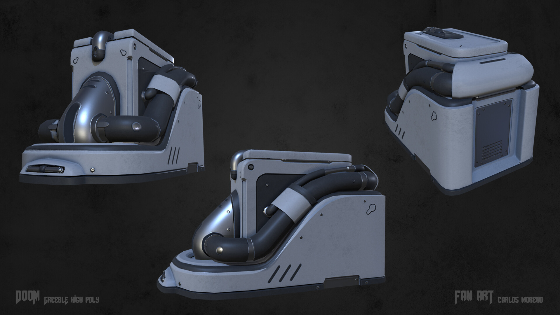 ArtStation - Doom Prop (Fan Art)