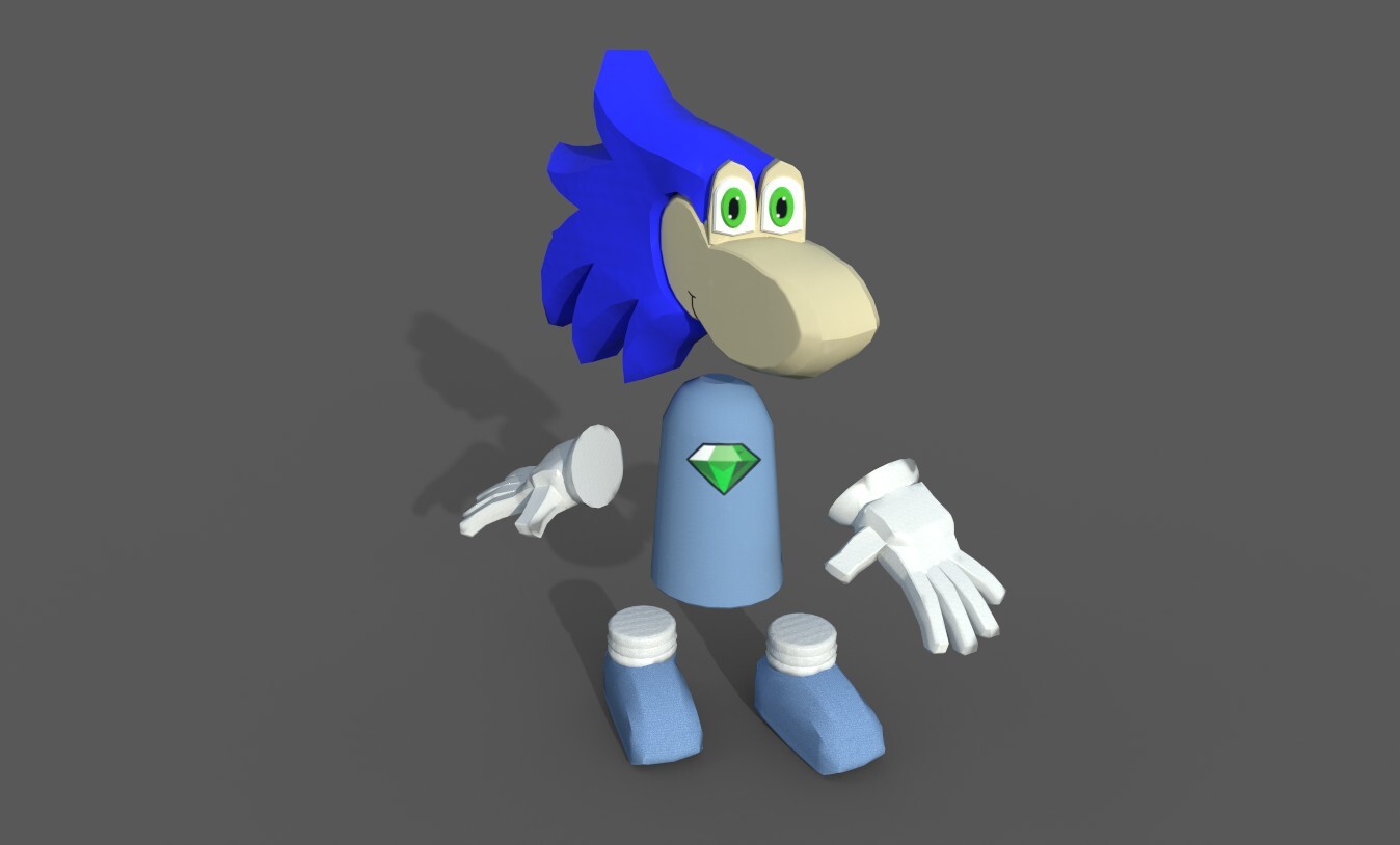 ArtStation - Blue Guy Adventures