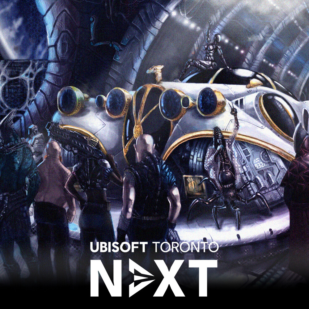 ArtStation - Ubisoft NEXT 2021 - Concept art (Docking Bay Auction)