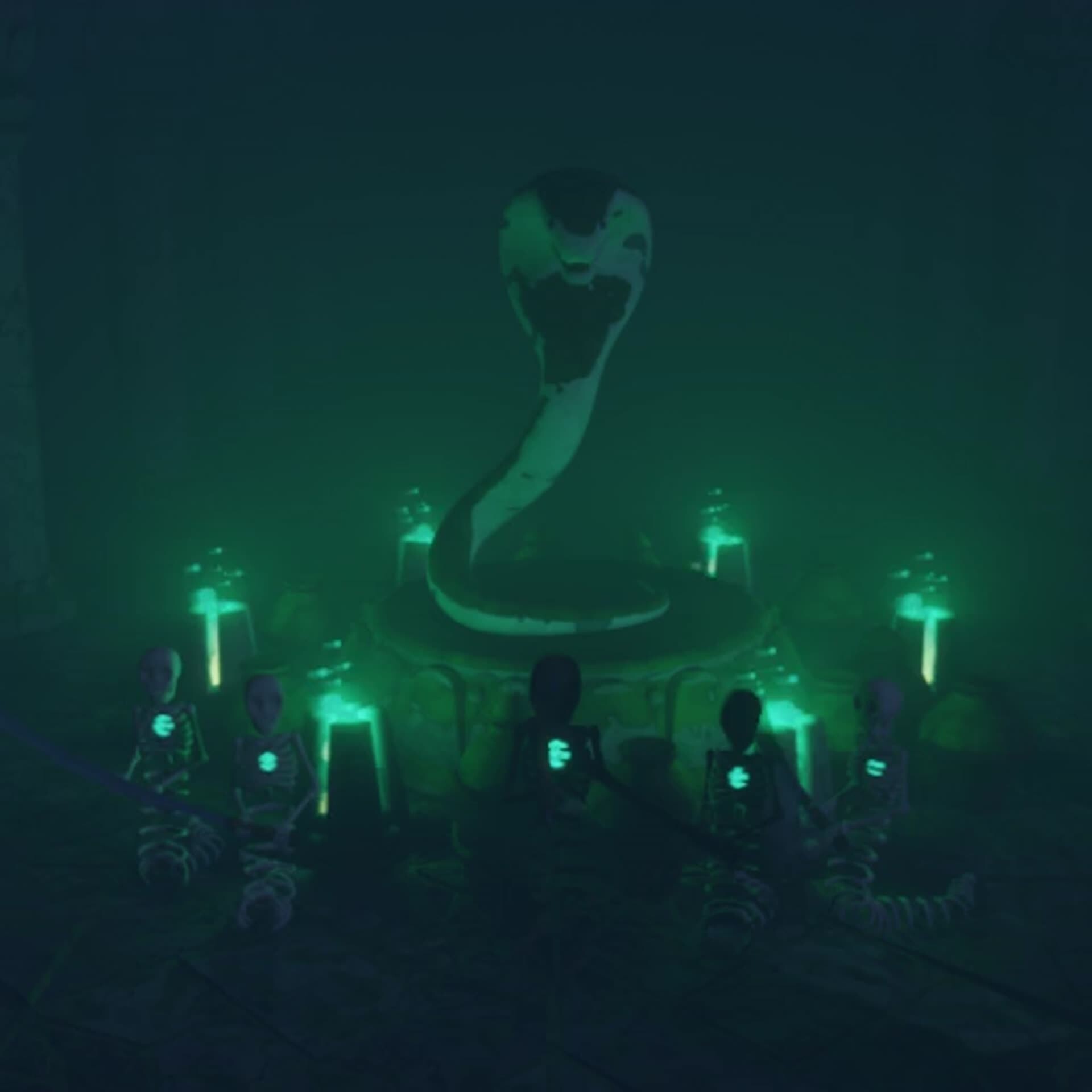 ArtStation - A Call for Adventure: Skeleton Naga