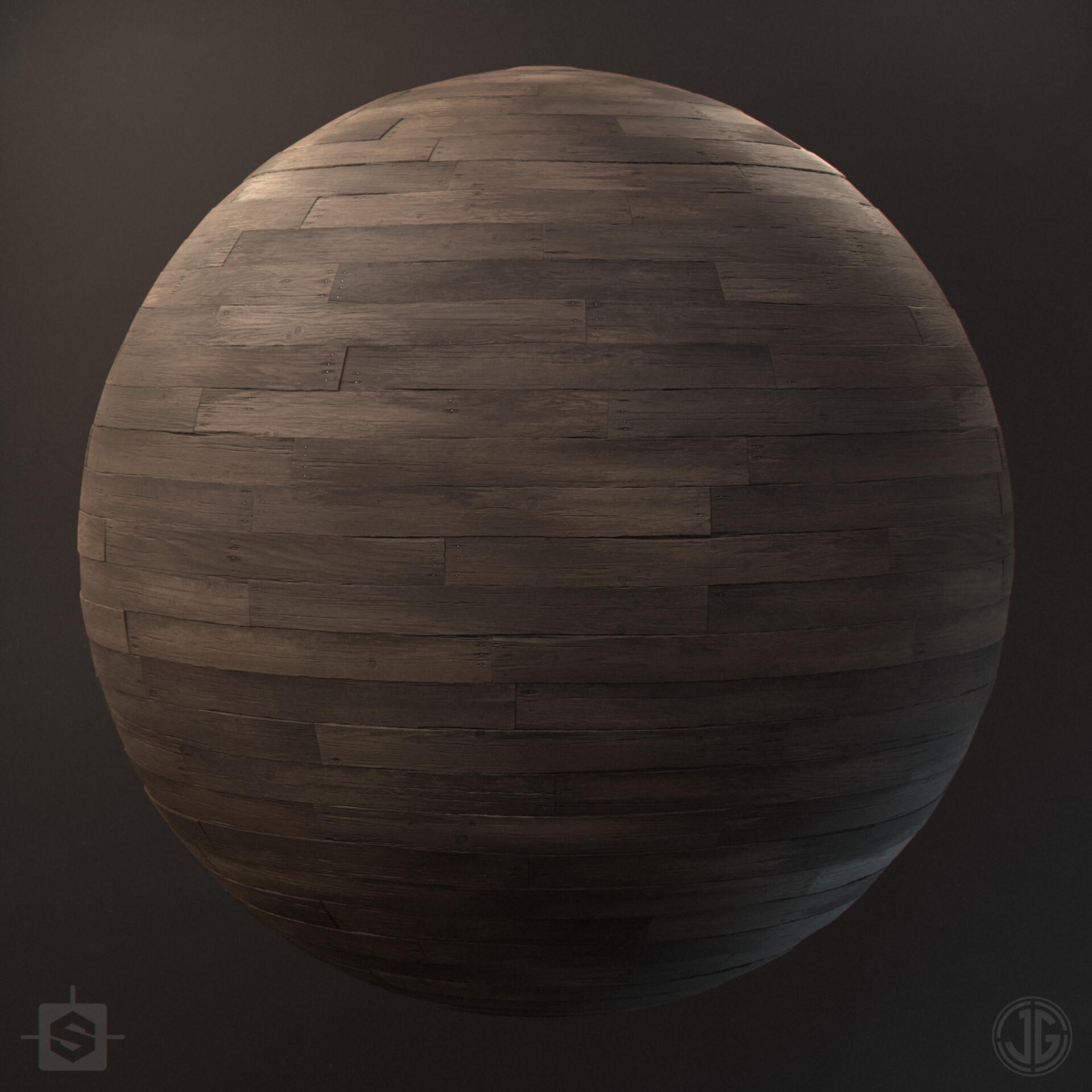 ArtStation - Wood Plank Material