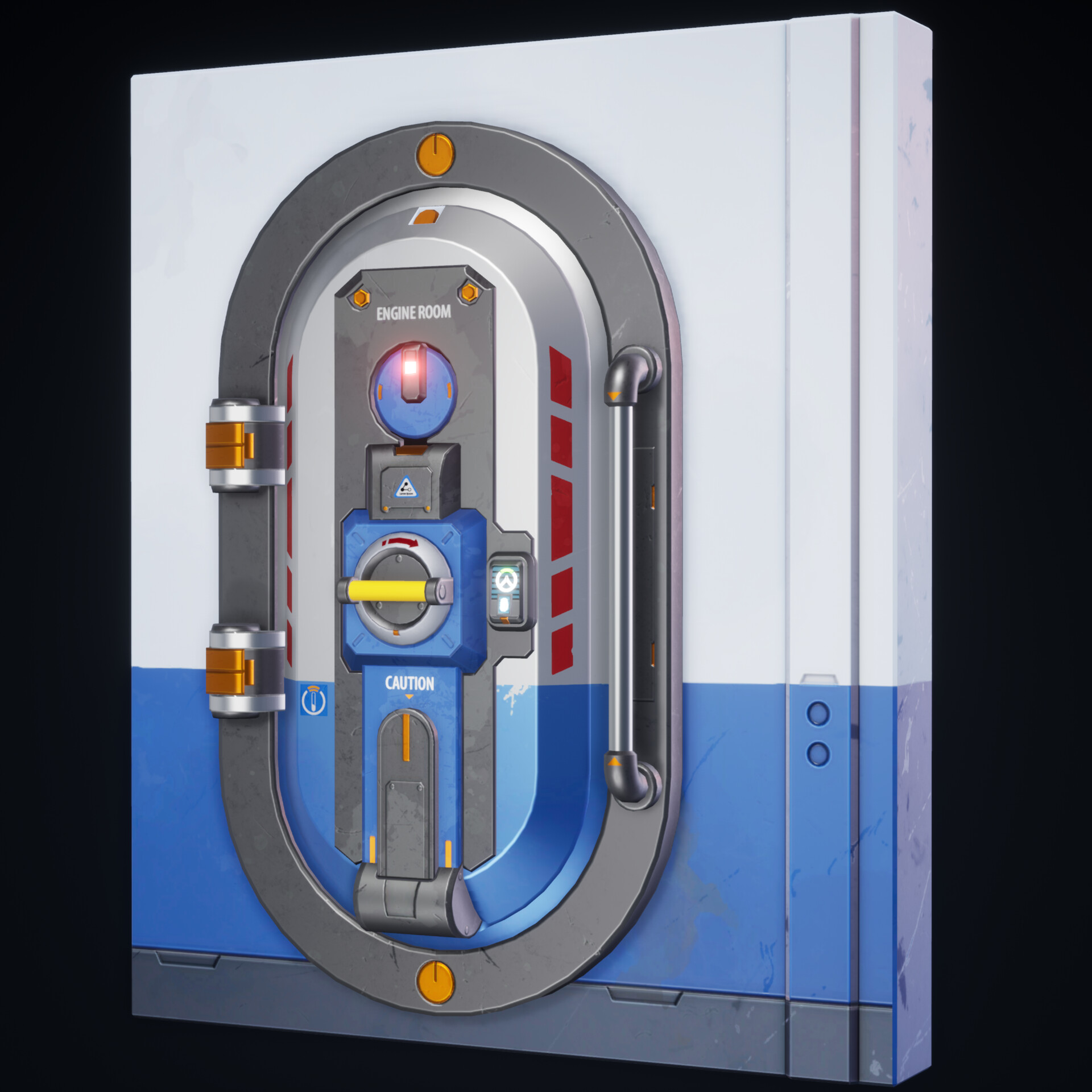 ArtStation - Stylized High-Pressure Door