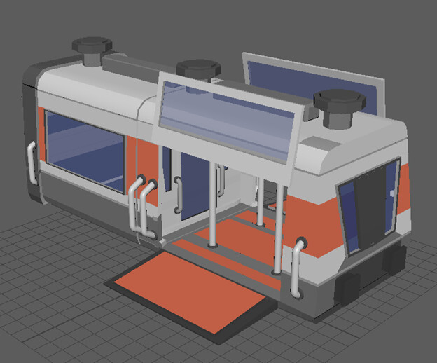 ArtStation - Station Modeling (textured)