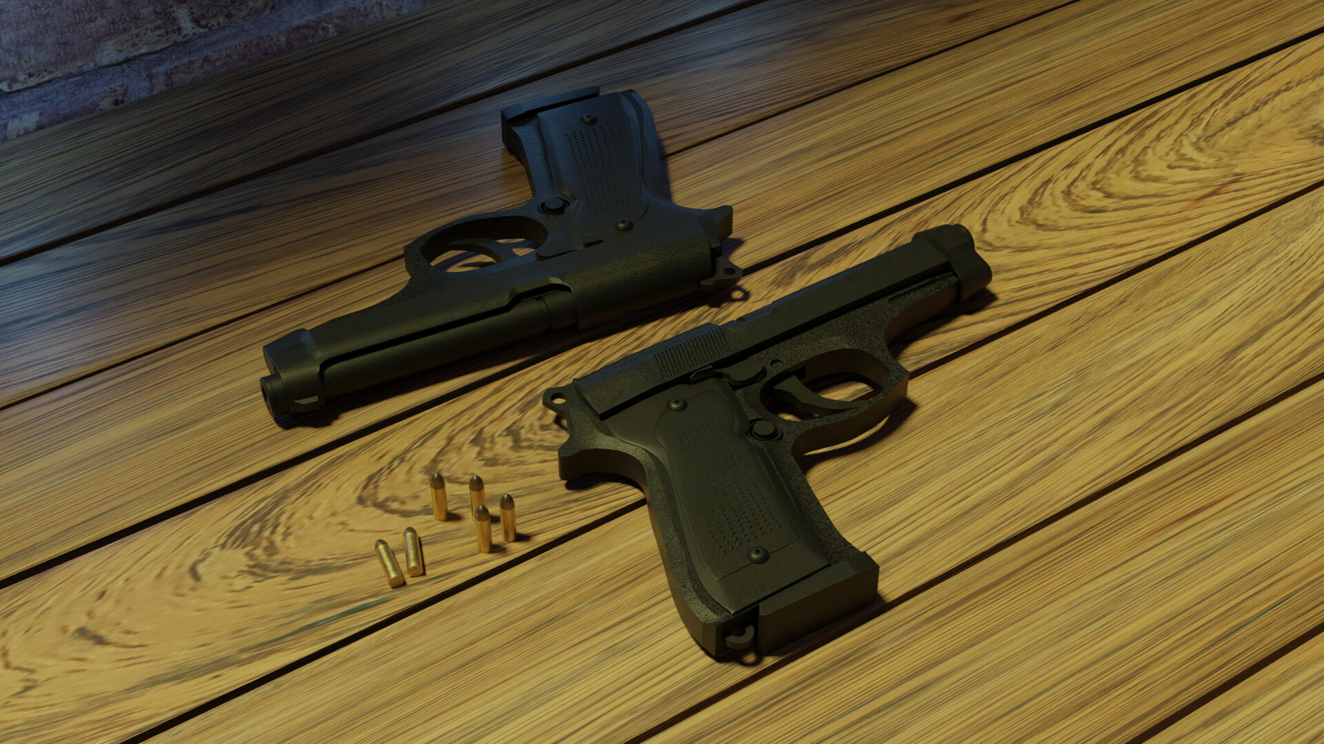 ArtStation - Two guns.