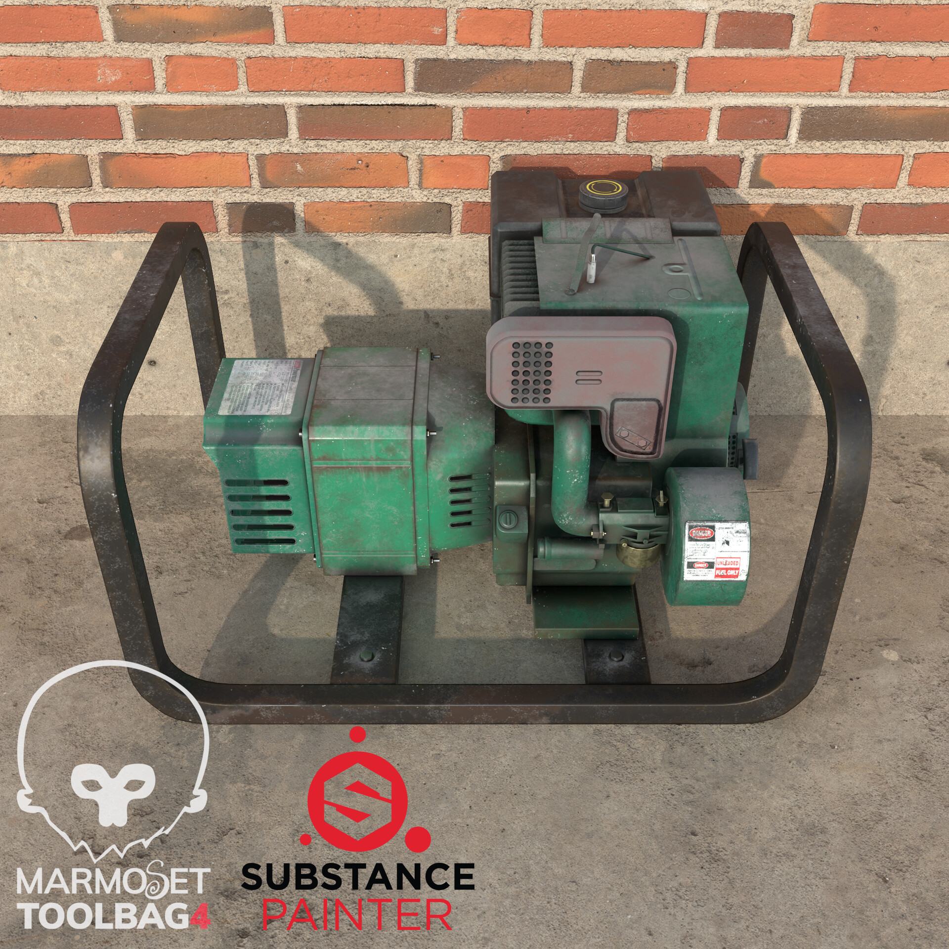 ArtStation - OLD GENERATOR PROP