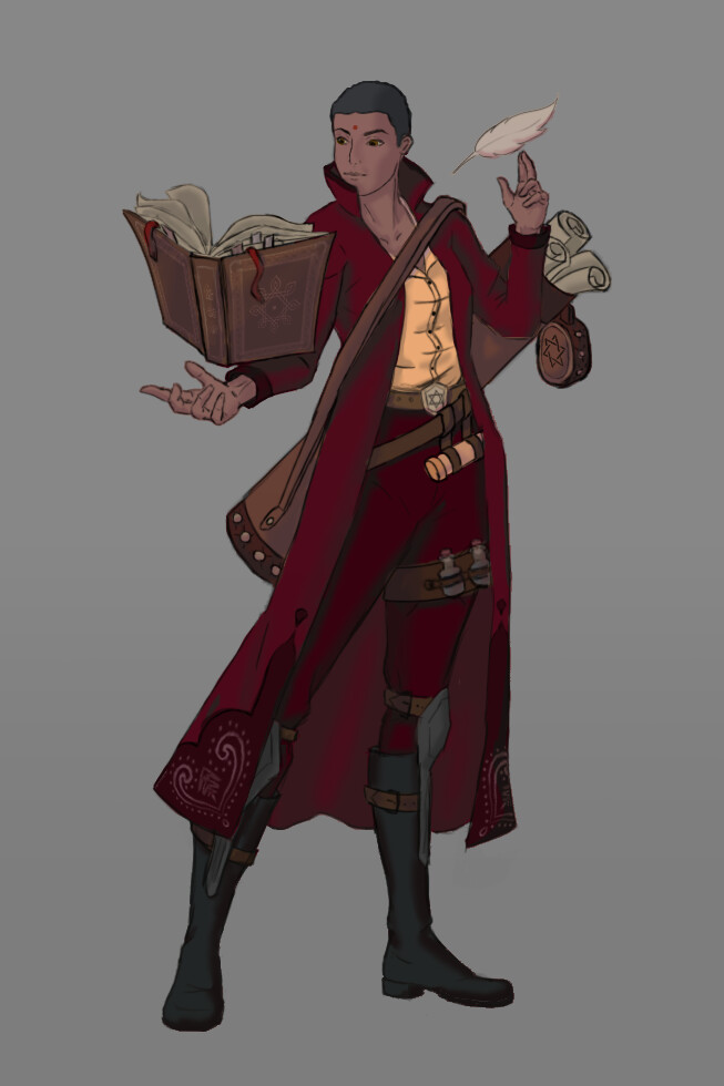 ArtStation - Modern Fantasy Character (Valorant like) - 3D Wip