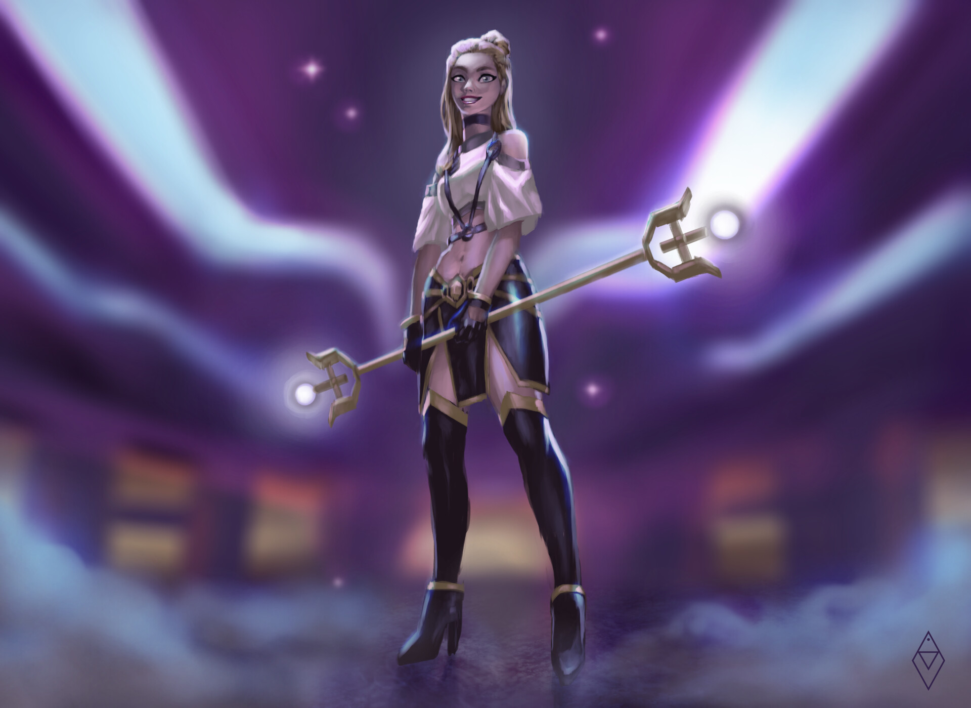 ArtStation - Lux K/DA