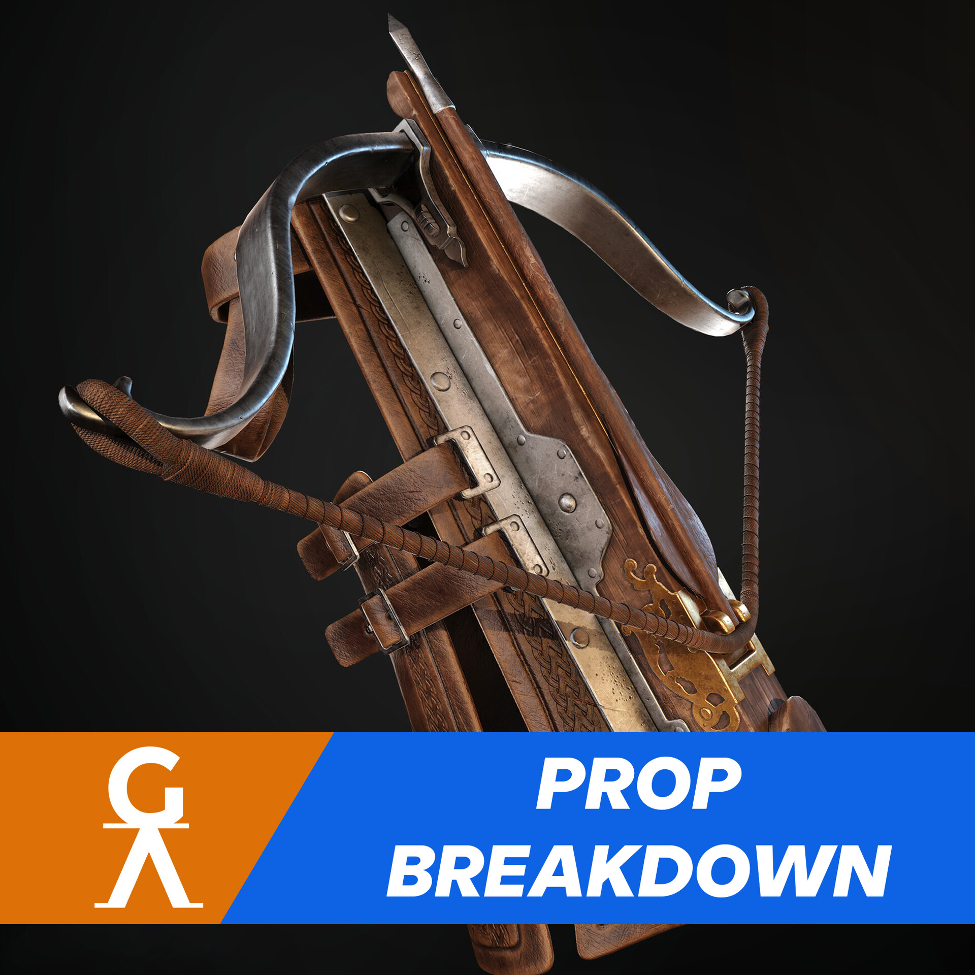 ArtStation - Medieval Gauntlet Crossbow – Prop Breakdown – Allan Politano