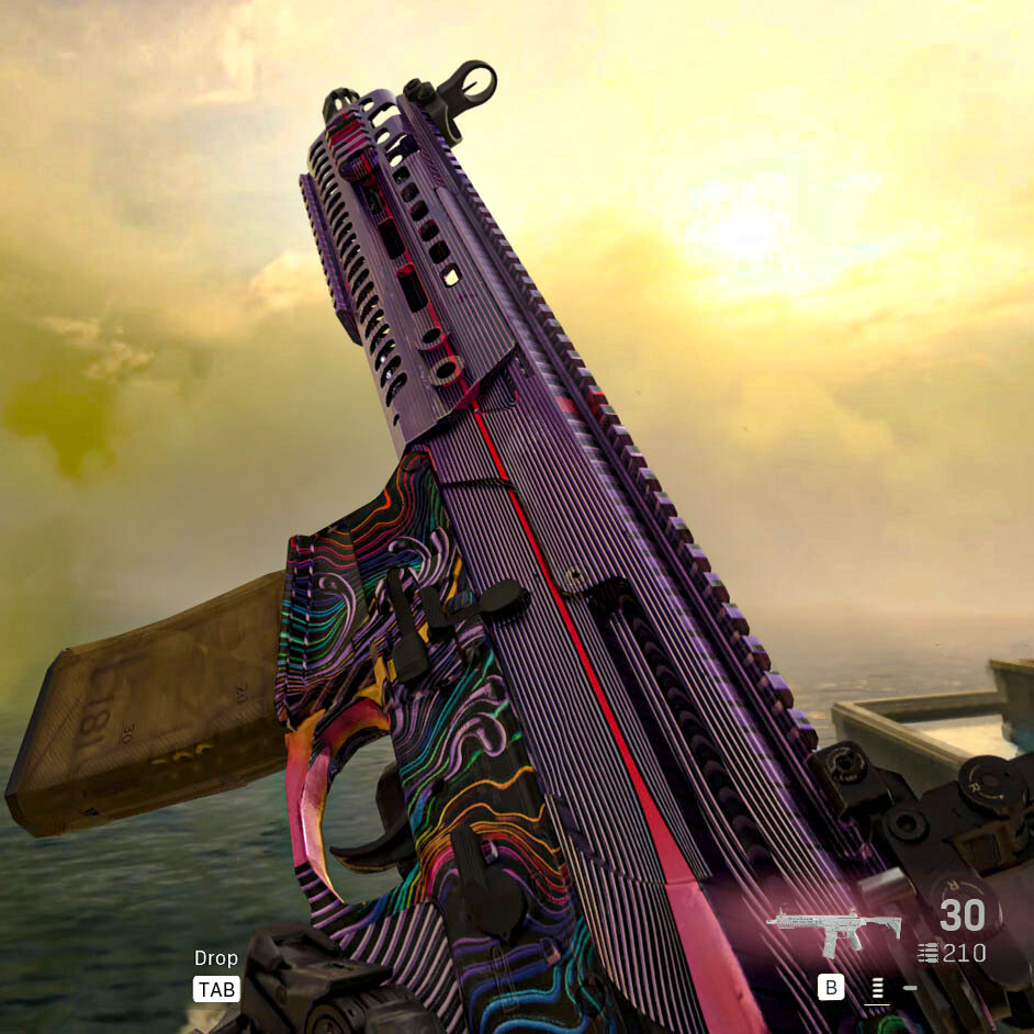 ArtStation - Integrating a custom M13 skin into Warzone with CGI