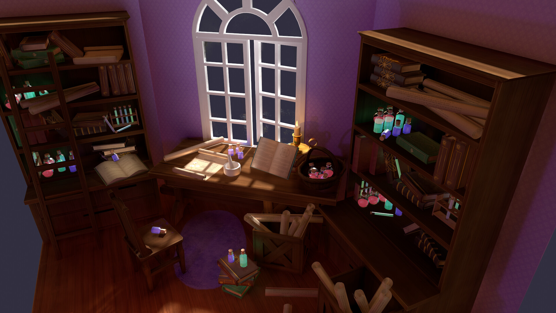 ArtStation - Alchemist Room