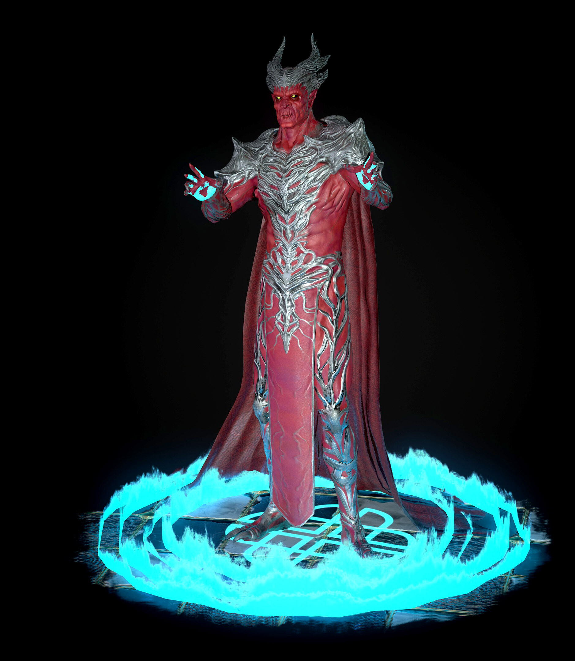 ArtStation - The Warrior Warlock (Flipped Normals Warlock real time ...