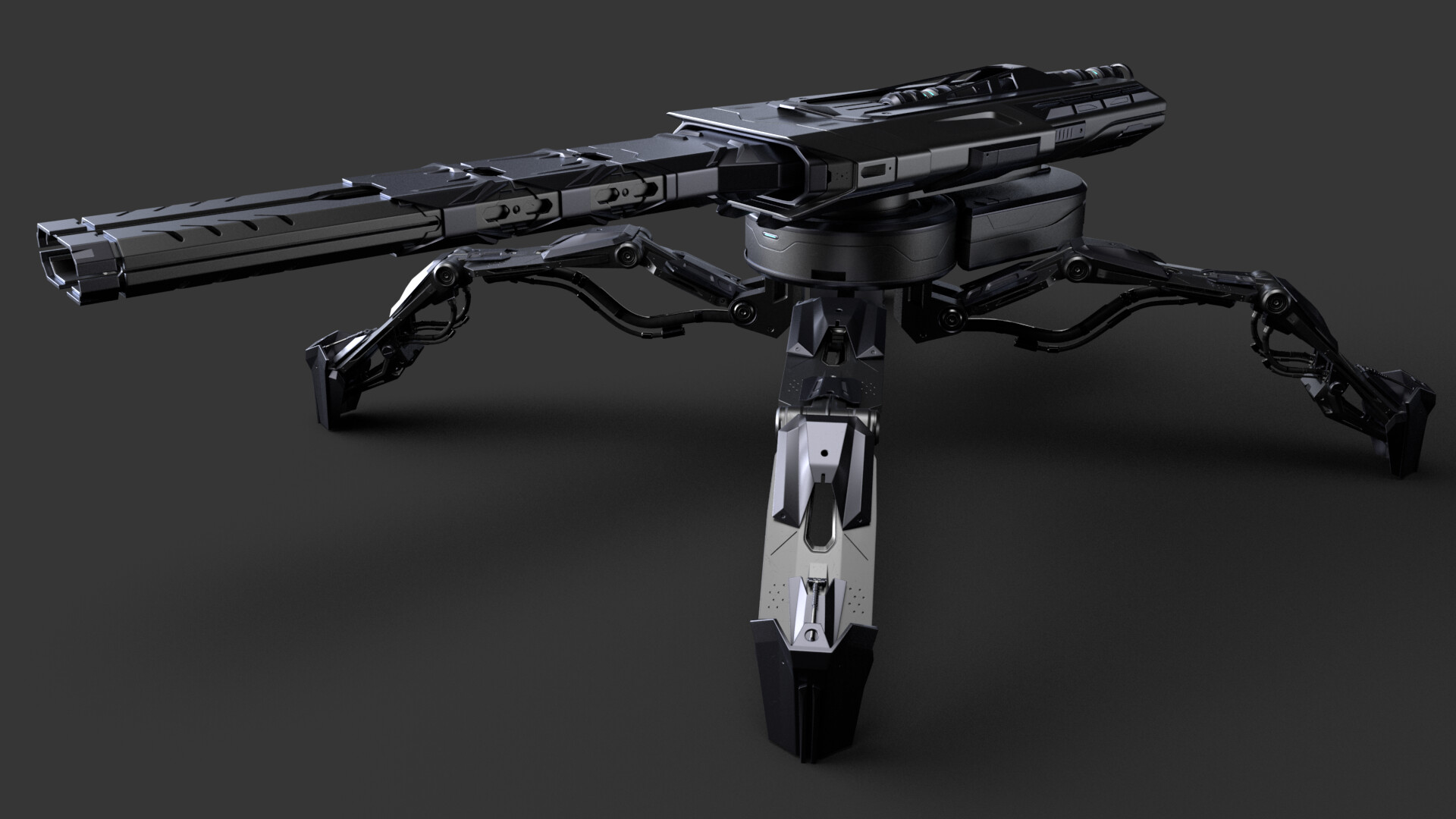 ArtStation - Sci-fi Turret