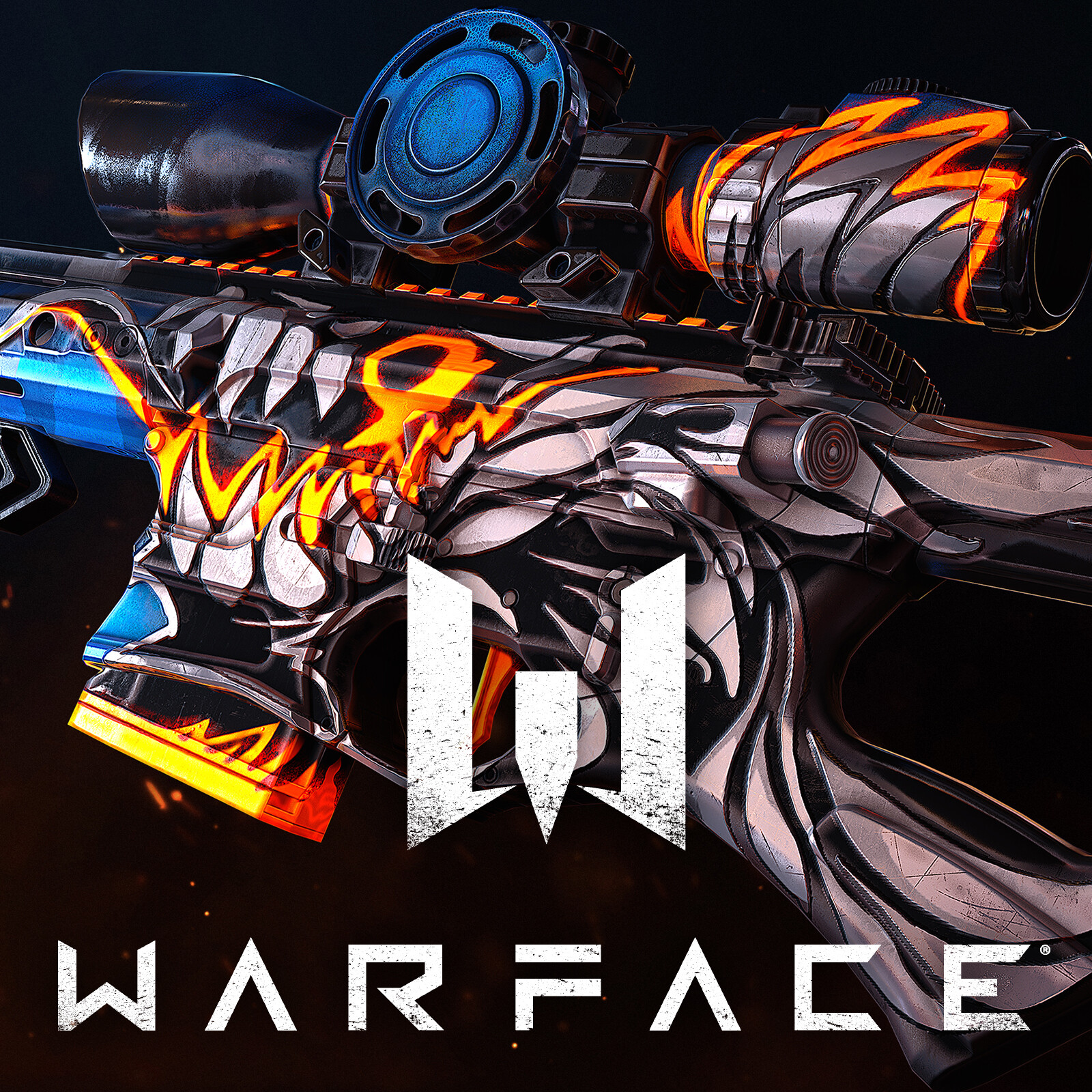 ArtStation - WARFACE | 9th Anniversary weapon skin