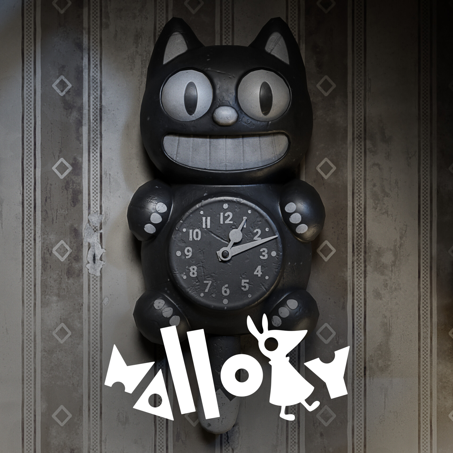 ArtStation - Mallory — The Cat Clock