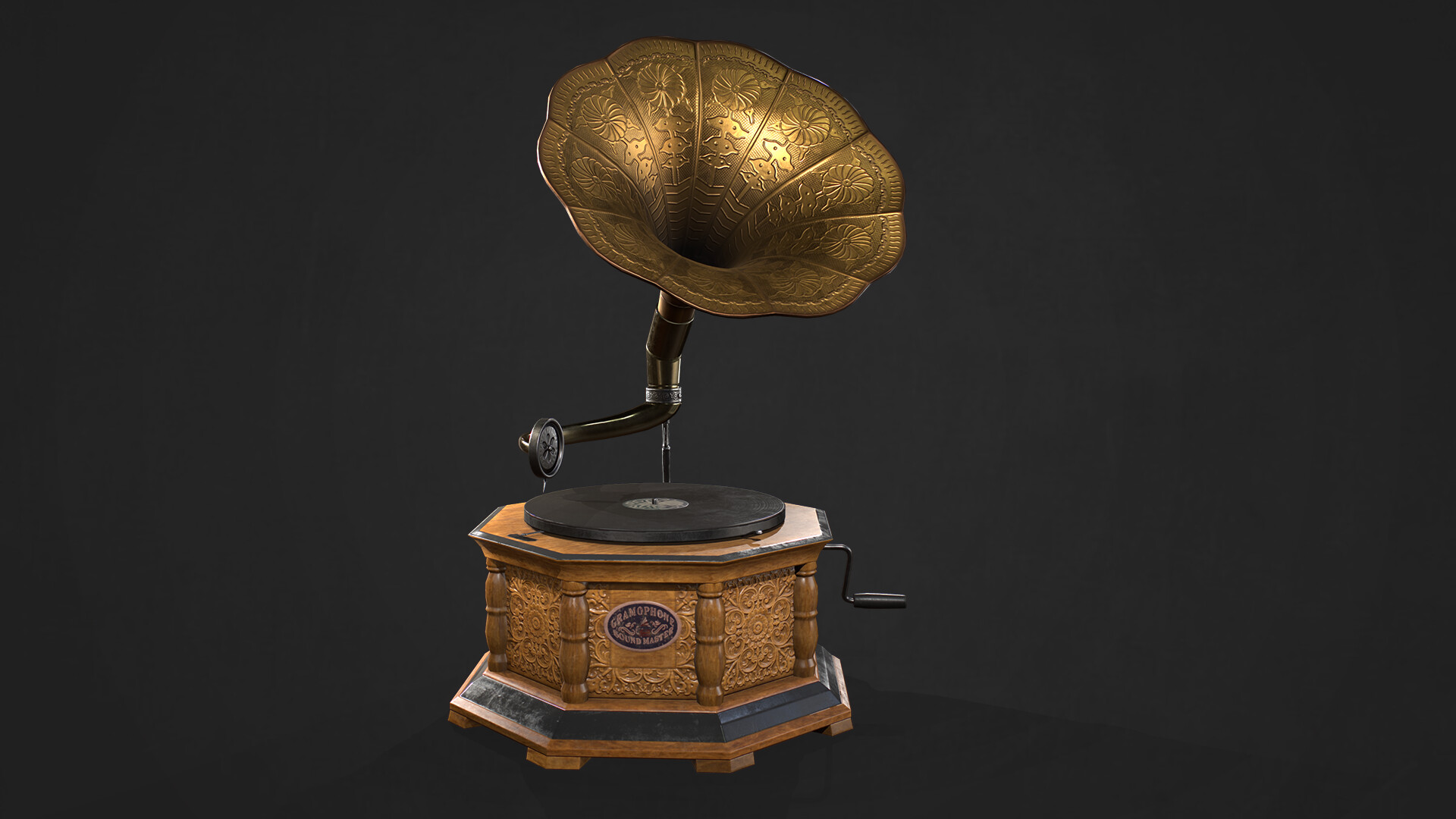 ArtStation - Victorian Gramophone