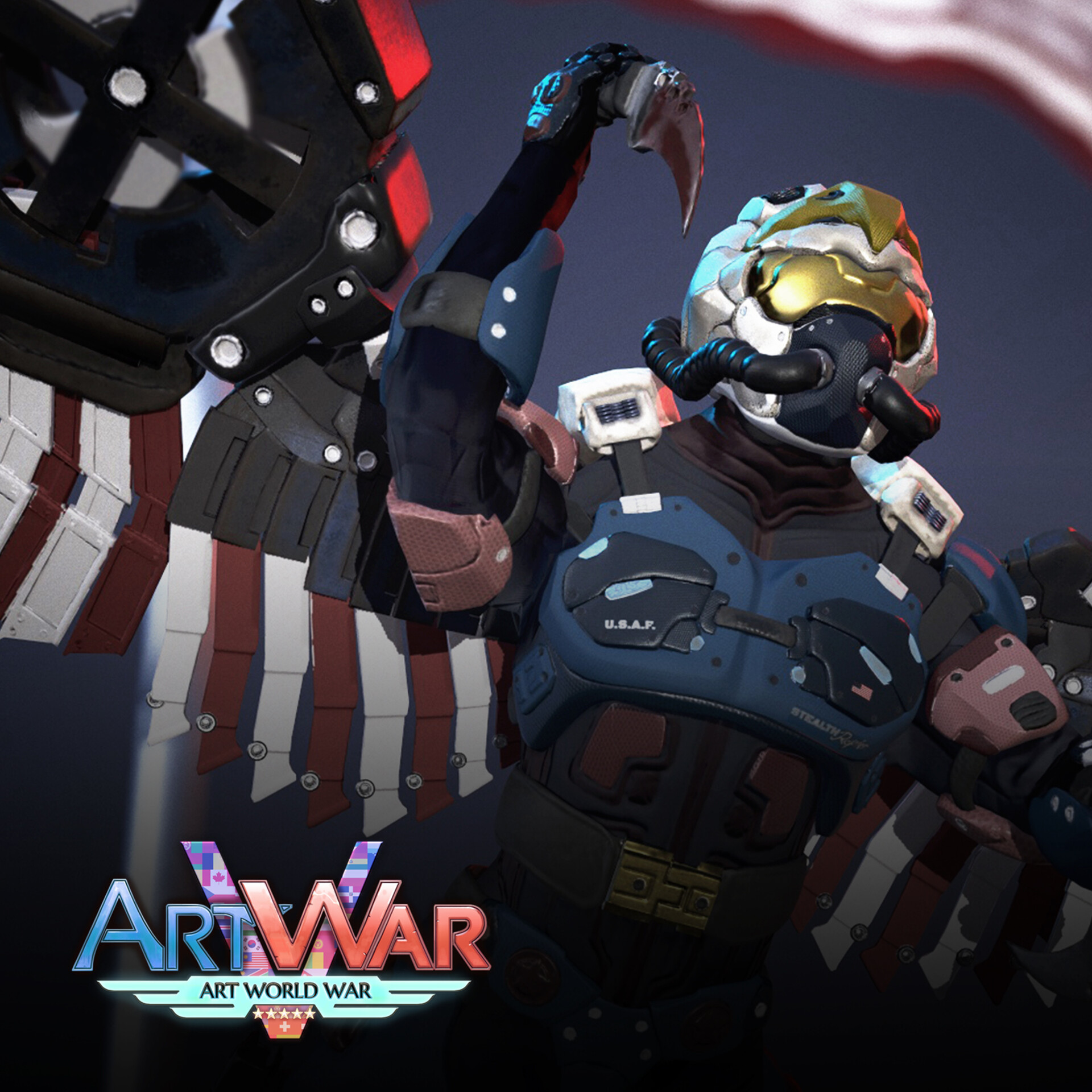 ArtStation - Talon One: Stealth Raptor