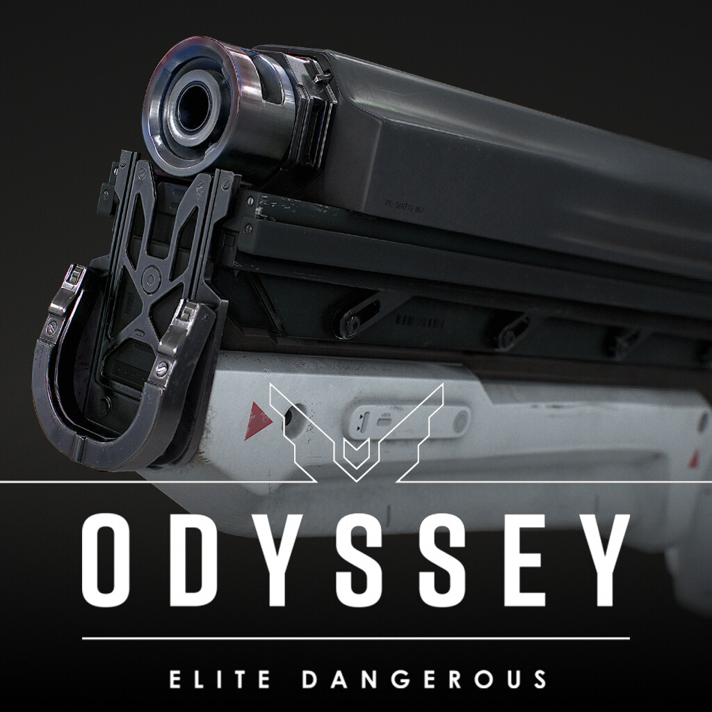 ArtStation - Kinematic Rifle - Elite Dangerous Odyssey