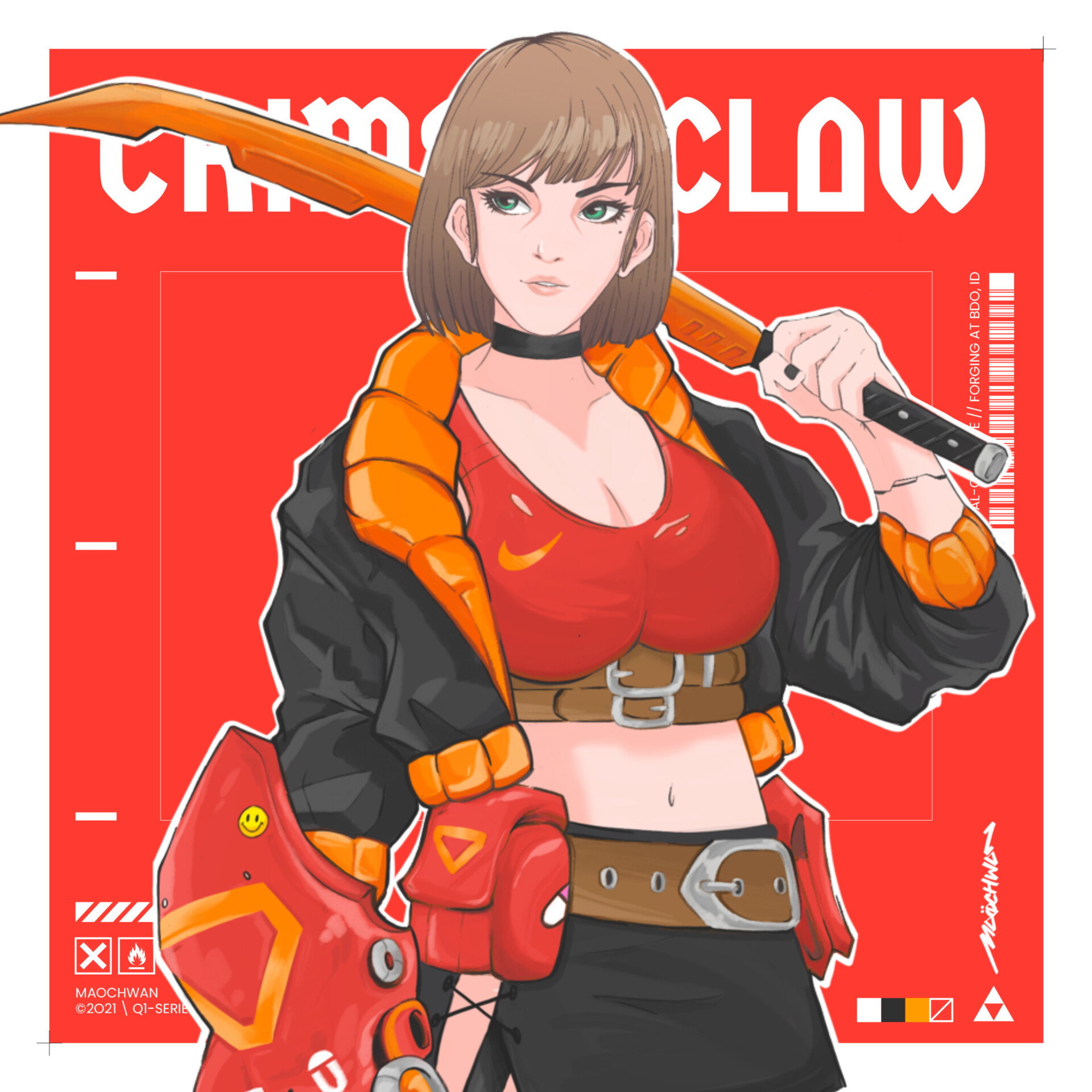 ArtStation - CRIMSONCLAW - Quartal One Issue