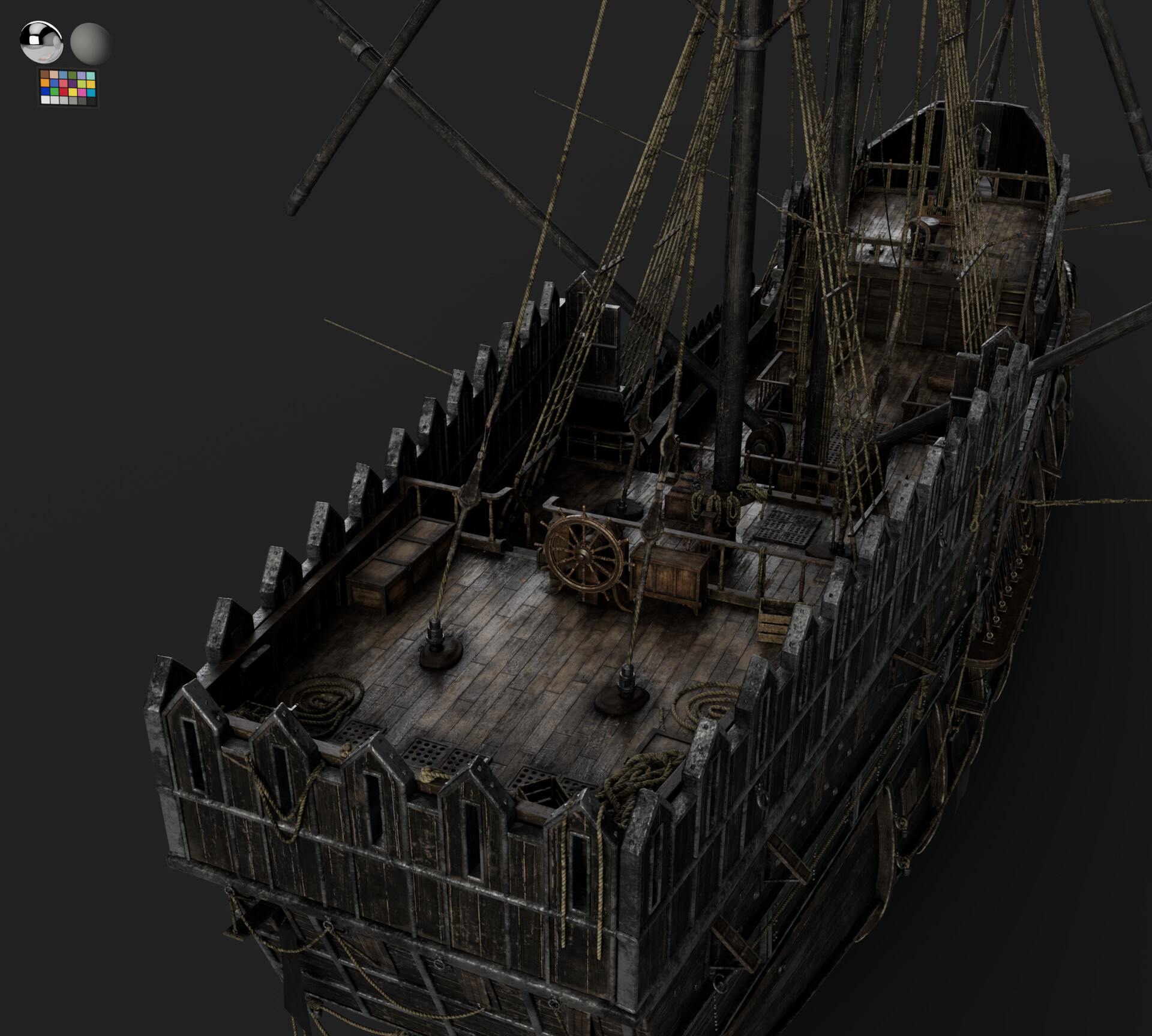 ArtStation - Game of Thrones Heroes 2021 - Battleship Silence Iron Fleet